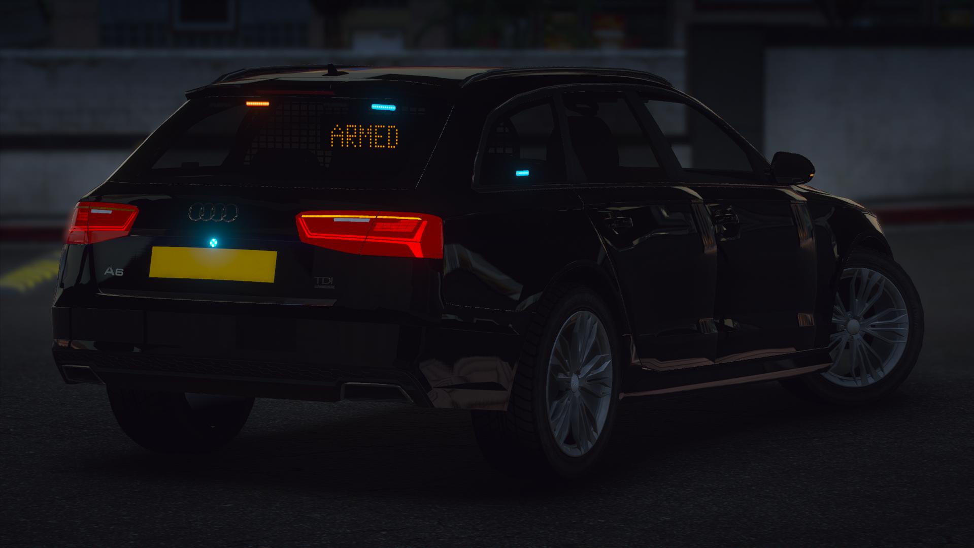 Union Mods - Generic 2015 Audi A6 Avant Unmarked ARV