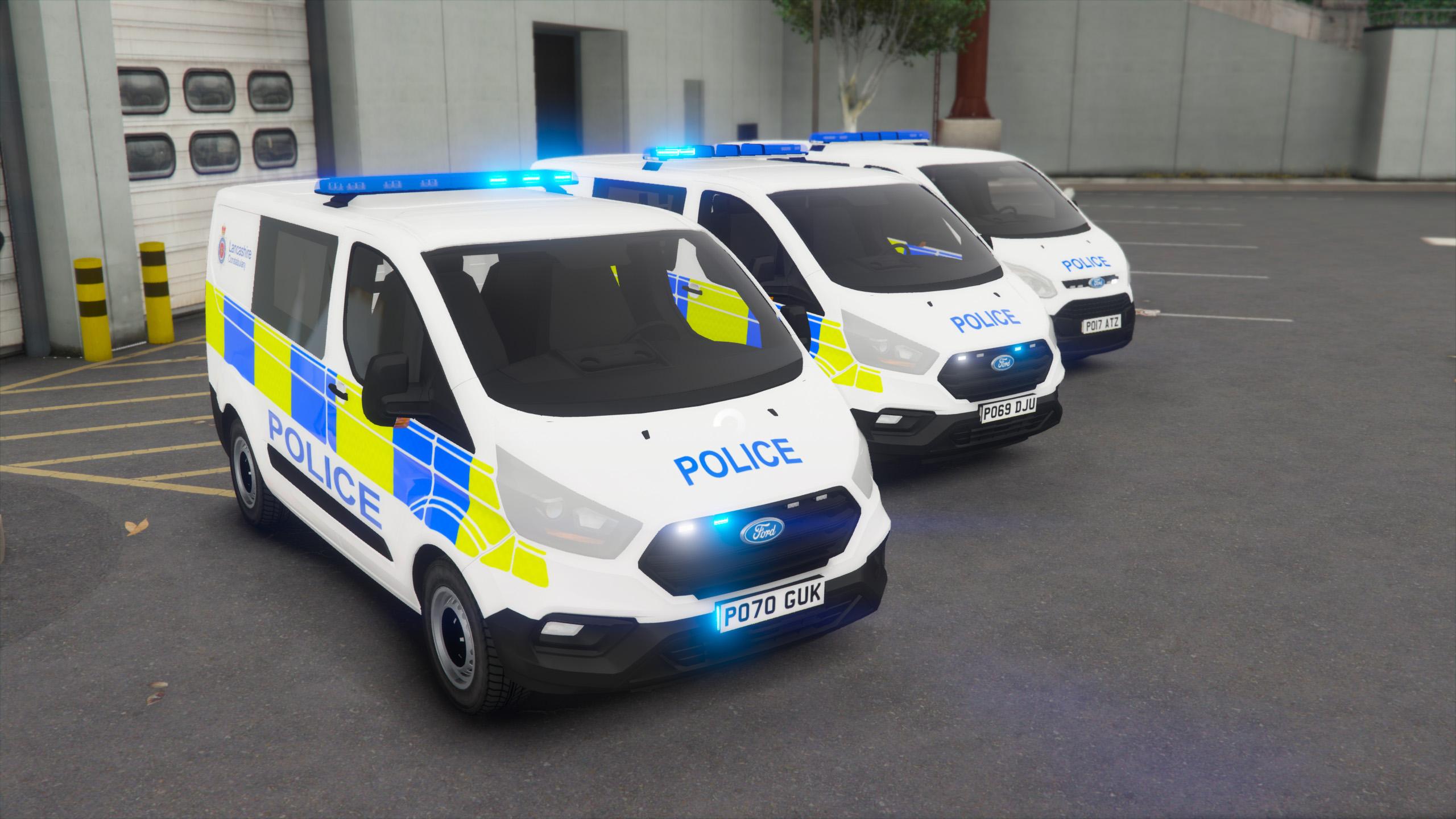 Union Mods - Lancashire Constabulary Ford Transit Custom (ELS Pack)