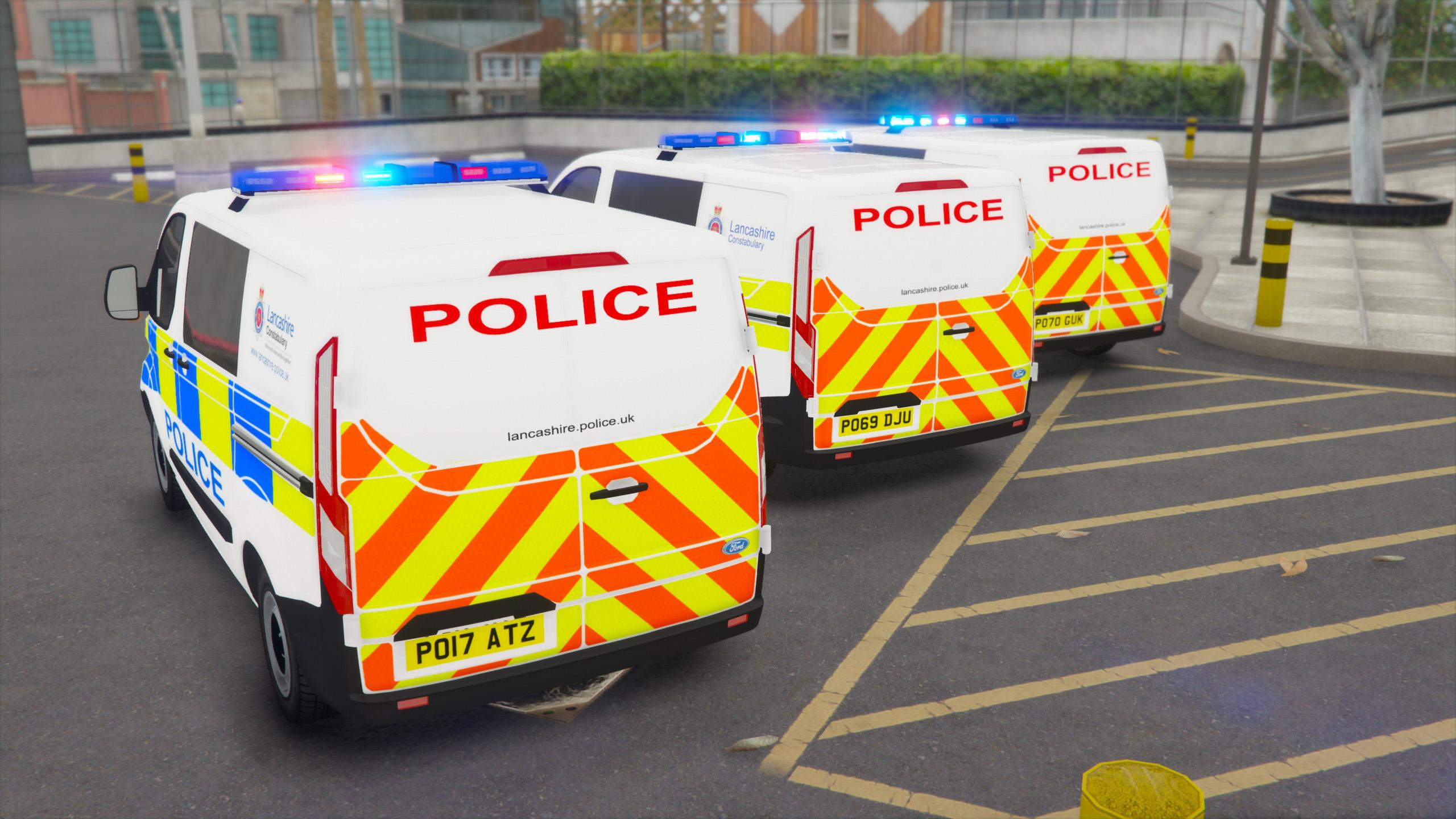 Union Mods - Lancashire Constabulary Ford Transit Custom (ELS Pack)