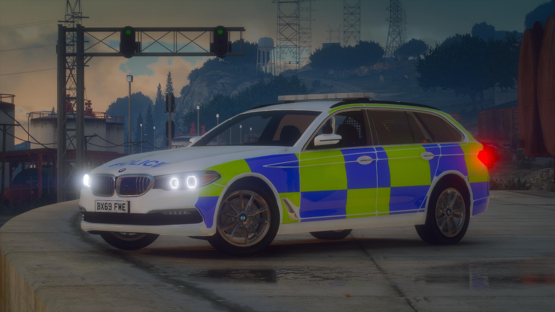 Union Mods - [SKIN] BMW 5 Series 2019 G31 - Generic Police