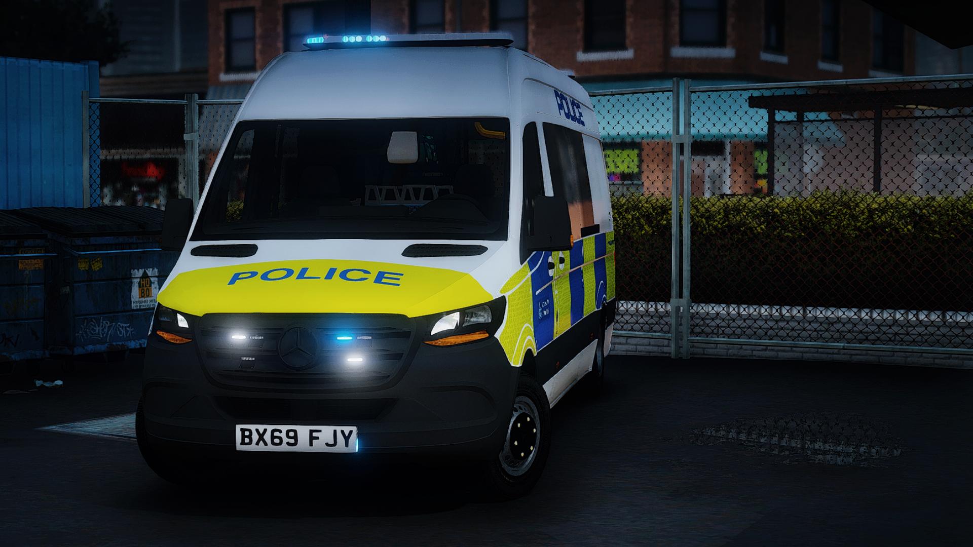 Union Mods - [ELS] ERPT Mercedes Sprinter 2019 - Metropolitan Police