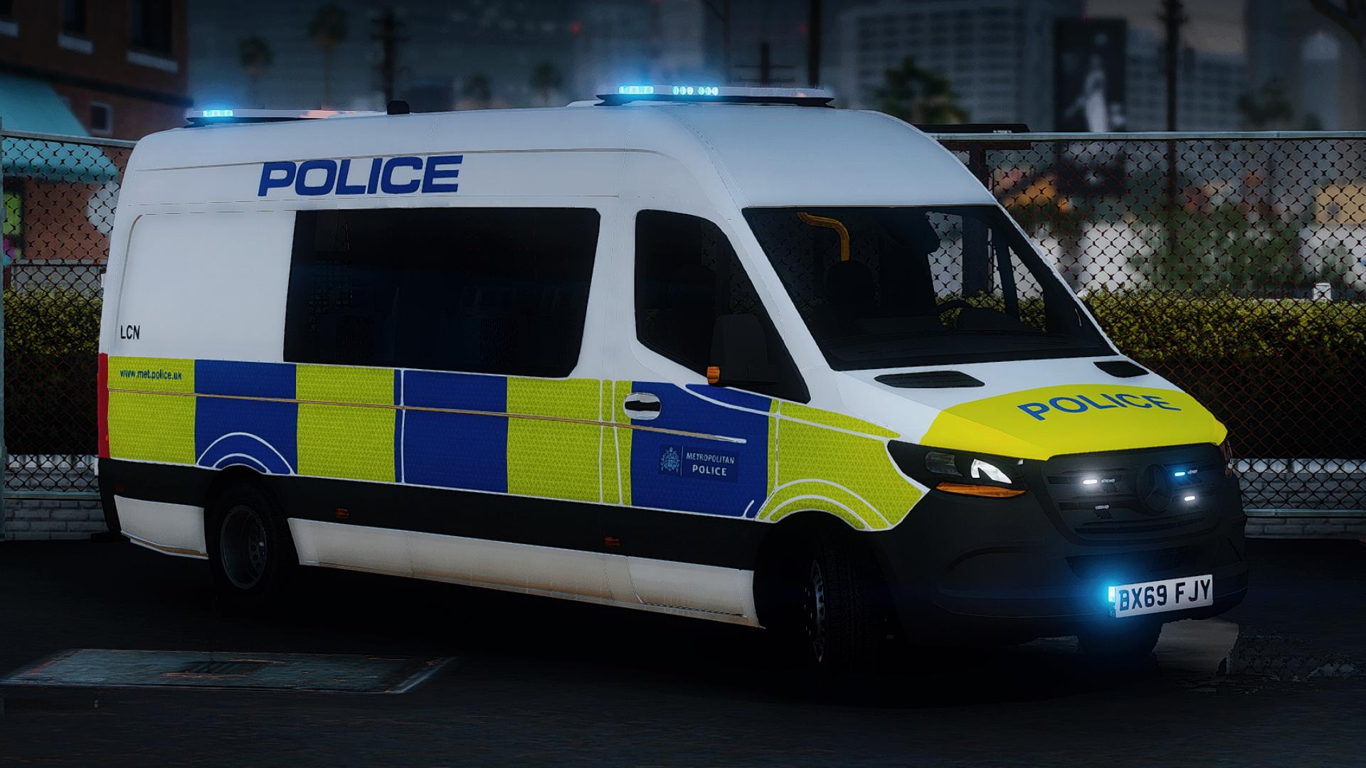 Union Mods - [ELS] ERPT Mercedes Sprinter 2019 - Metropolitan Police