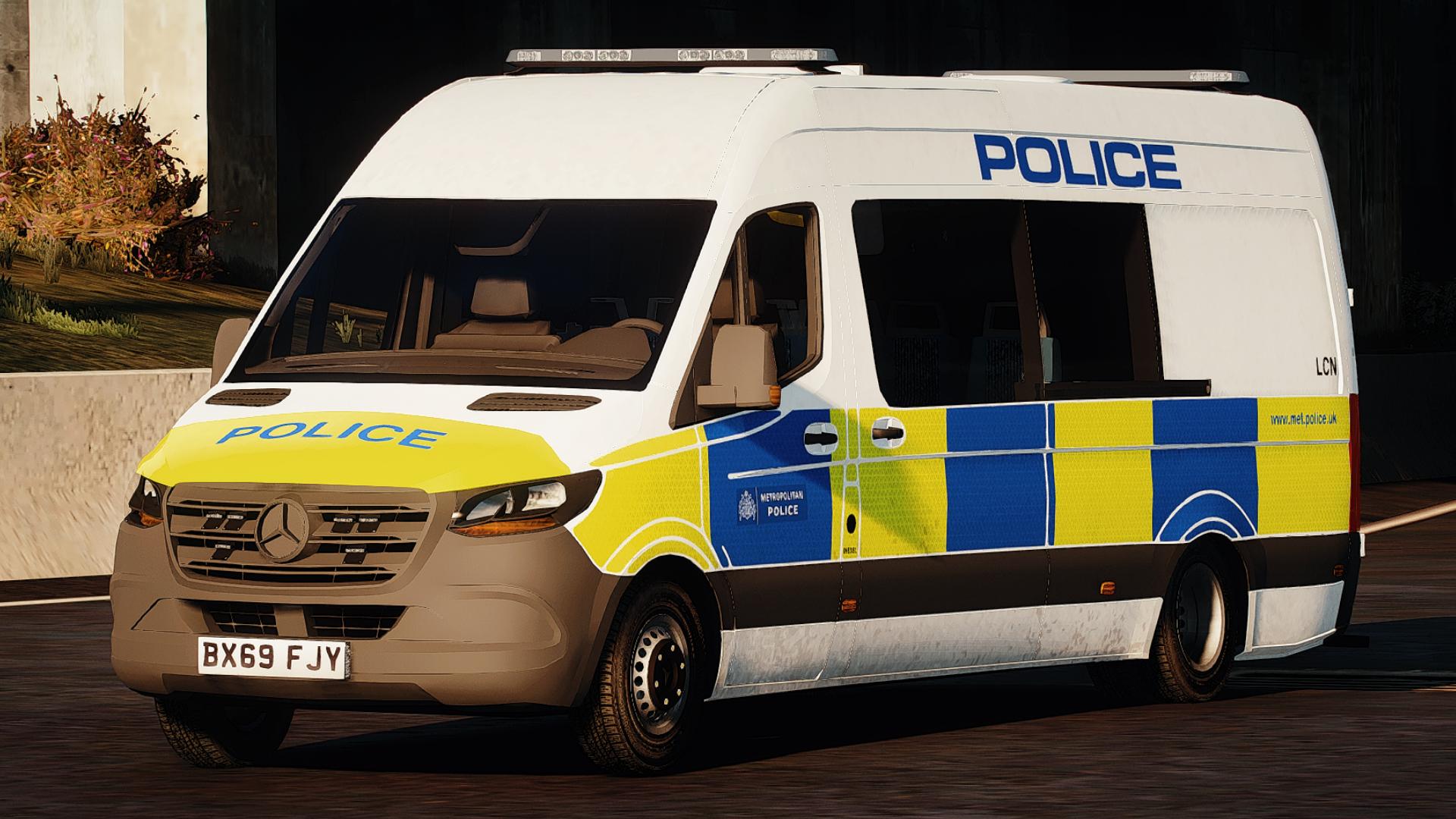 Union Mods - [ELS] ERPT Mercedes Sprinter 2019 - Metropolitan Police