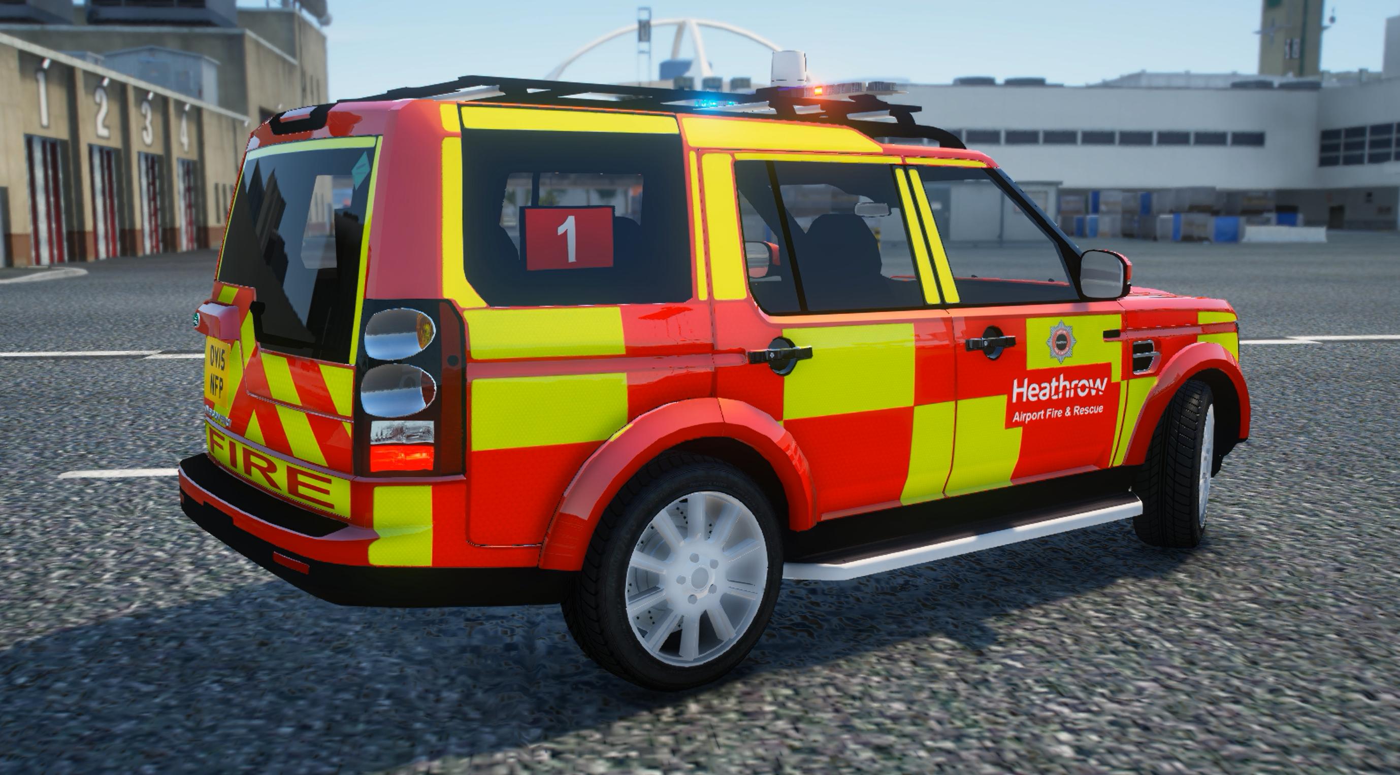 Union Mods - [ELS] Land Rover Discovery 4 - Heathrow Airport's Fire 1 ...