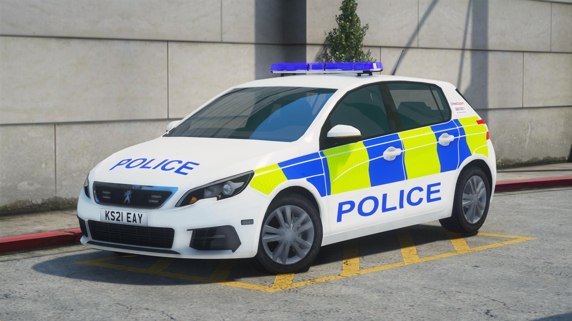 Union Mods - 2021 Peugeot 308 Hatchback - Generic Response Vehicle