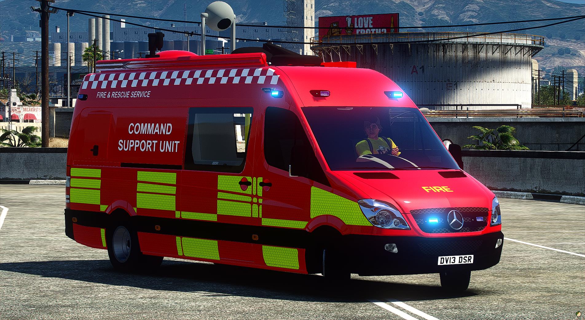 Union Mods - [ELS] 2013 Mercedes Sprinter - Generic Fire - Command ...