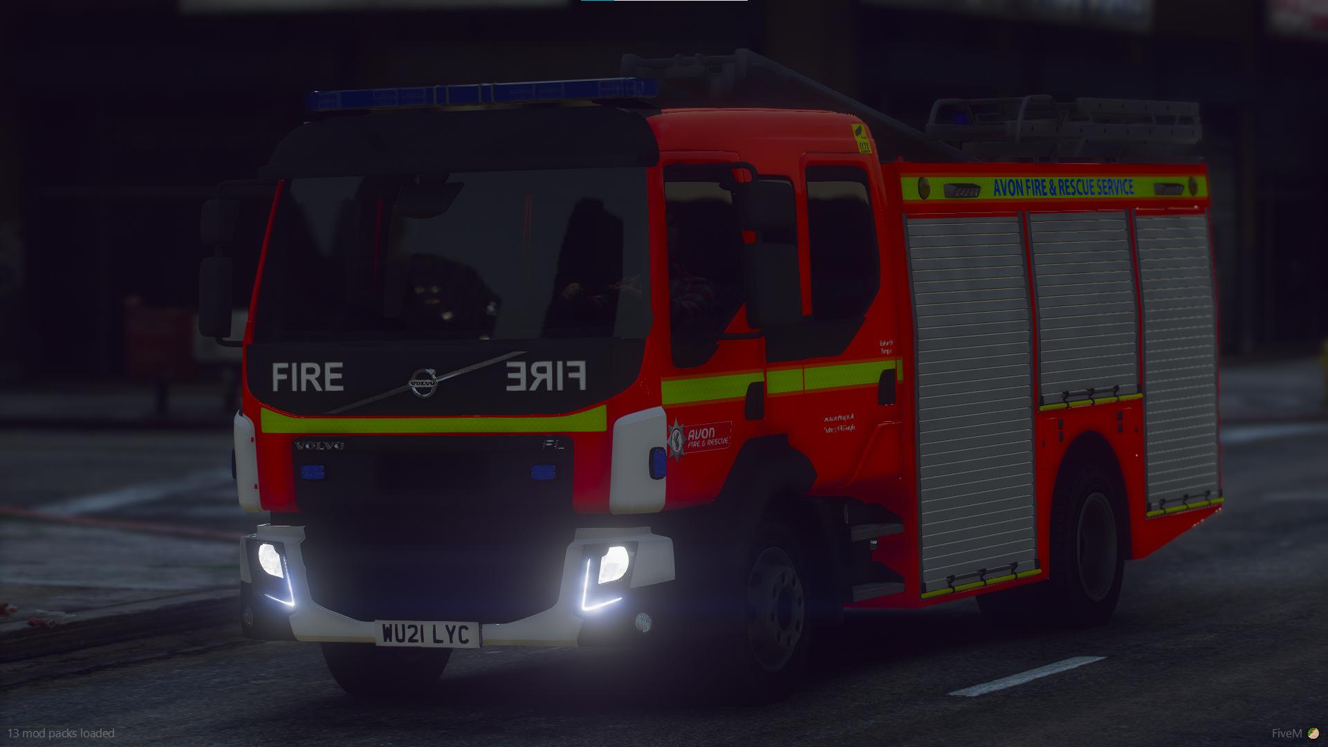 Union Mods - [SKIN] 2021 Avon Fire & Rescue Volvo FL