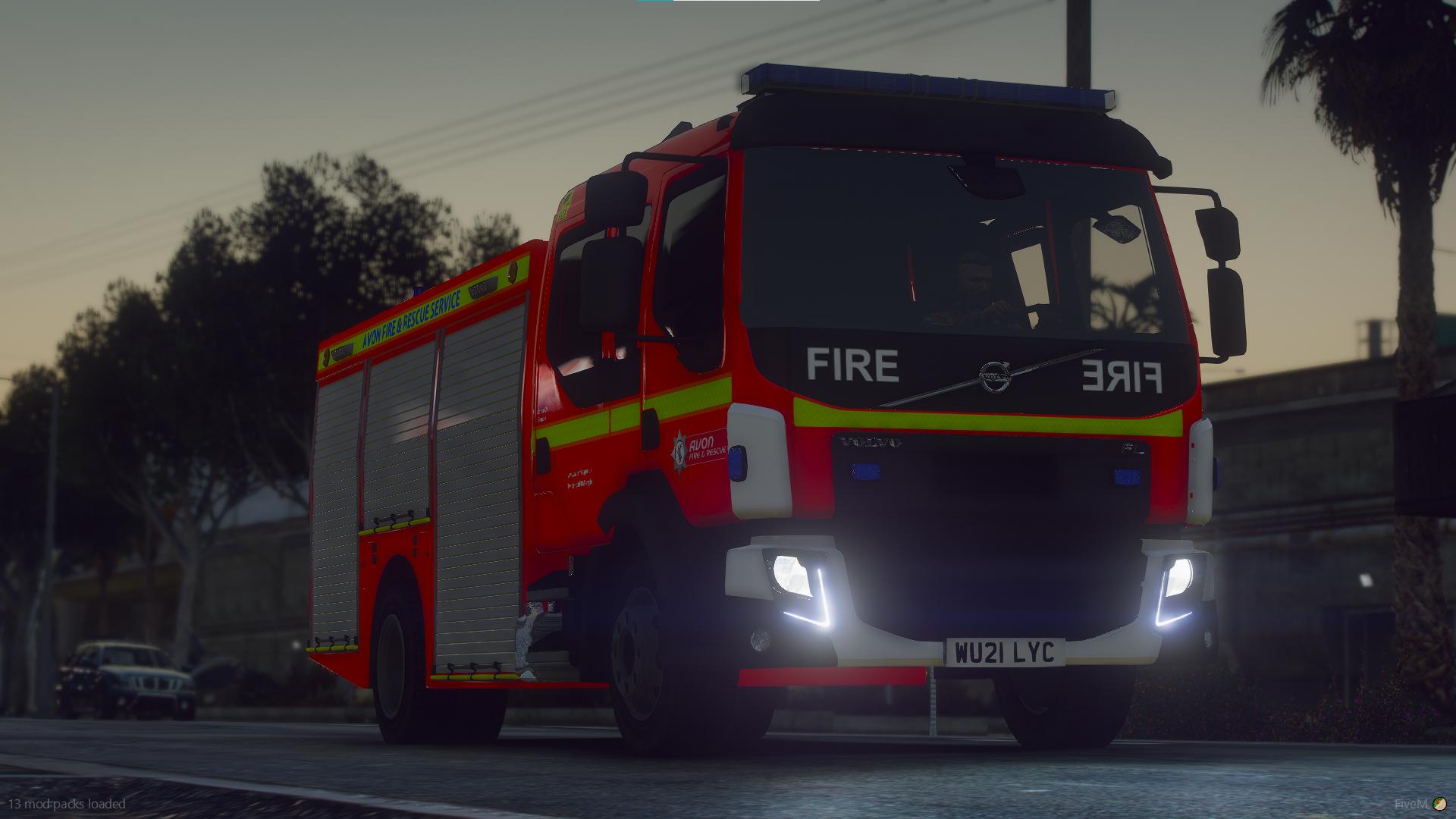 Union Mods - [SKIN] 2021 Avon Fire & Rescue Volvo FL