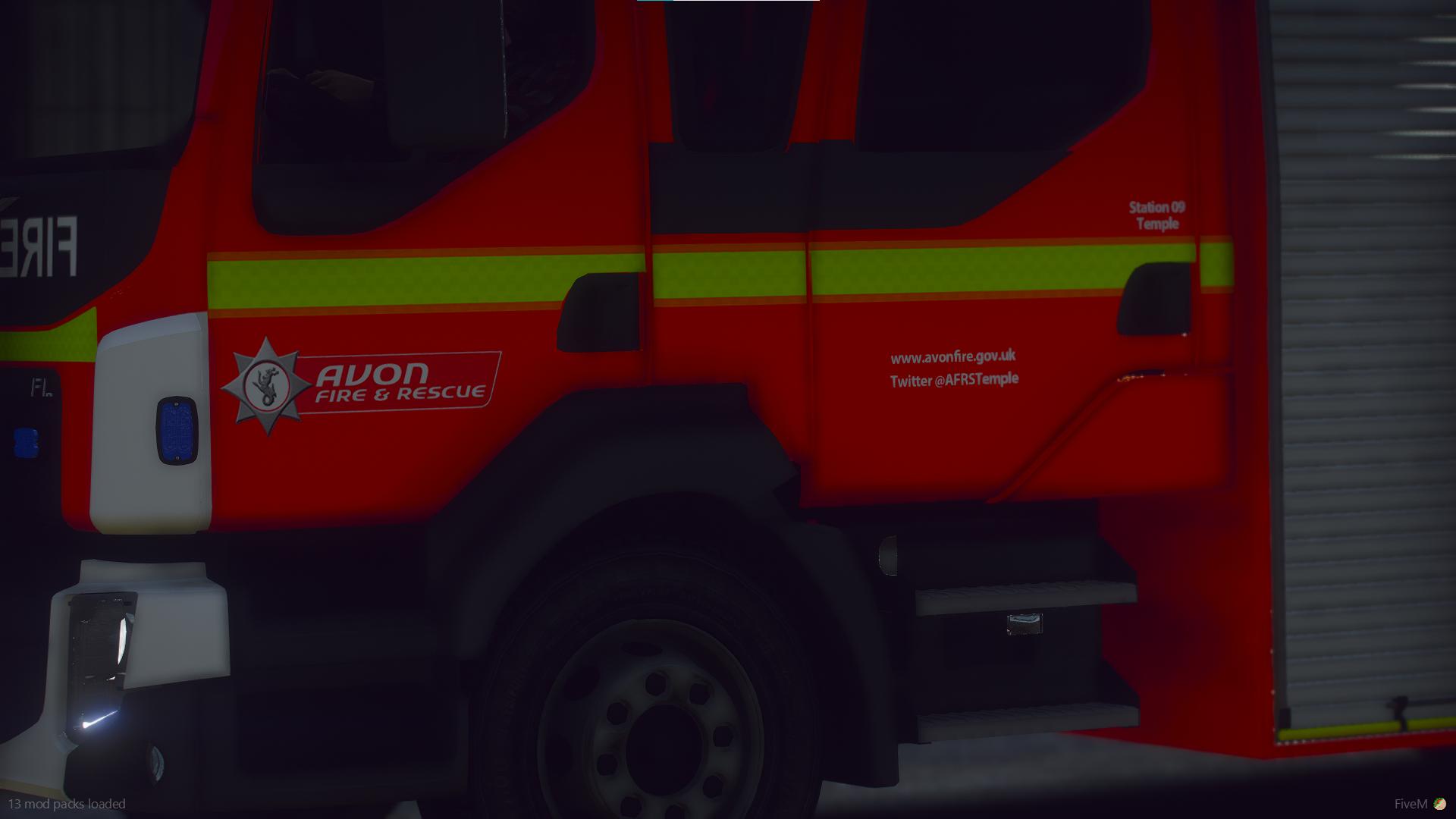 Union Mods - [SKIN] 2021 Avon Fire & Rescue Volvo FL