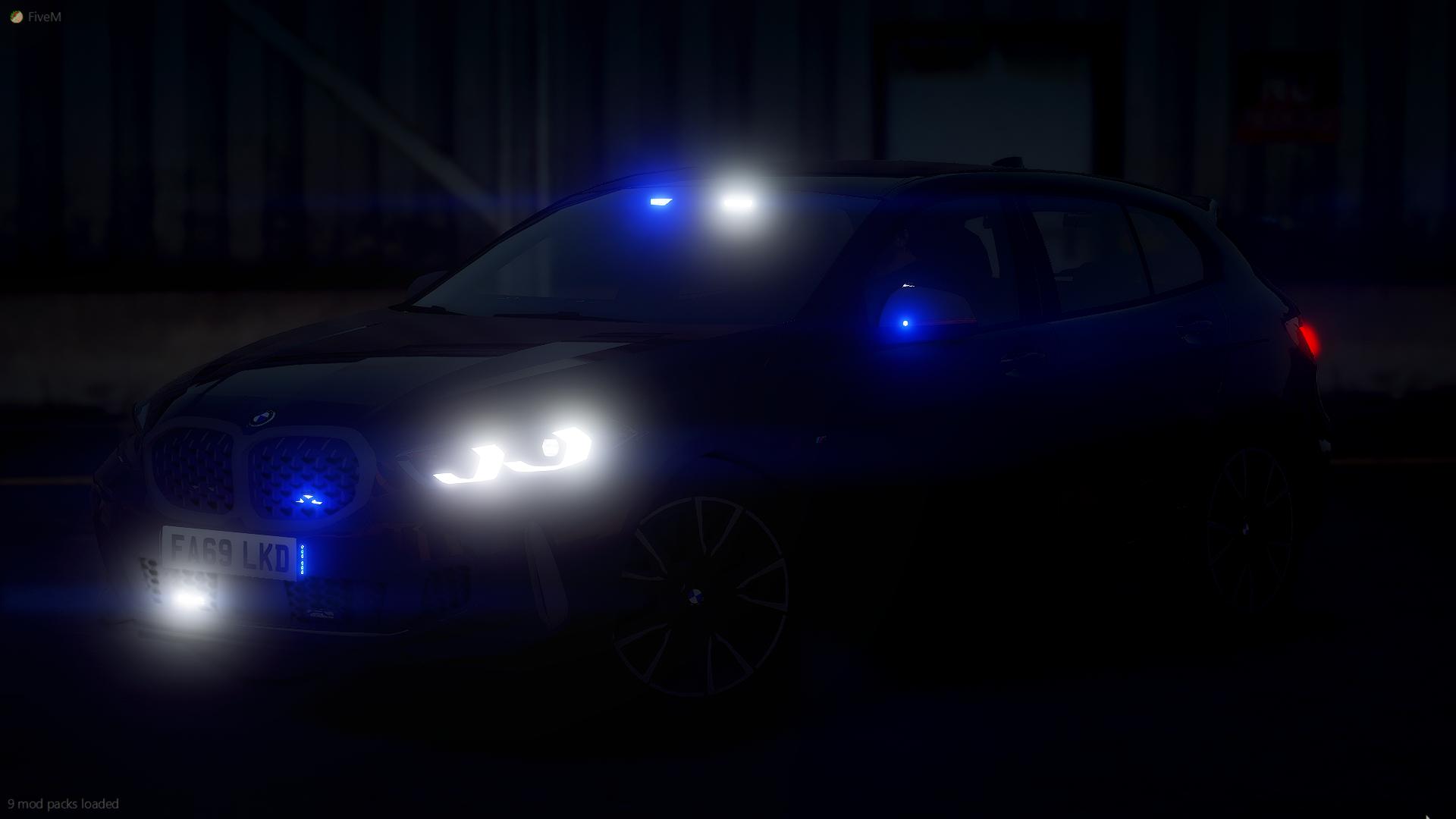 Union Mods - [ELS] BMW M135i - Fictional Police - Colour Car