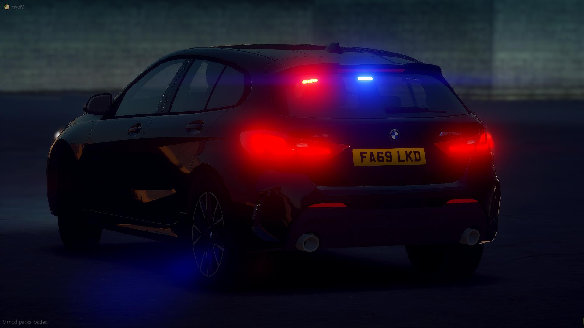 Union Mods - [ELS] BMW M135i - Fictional Police - Colour Car
