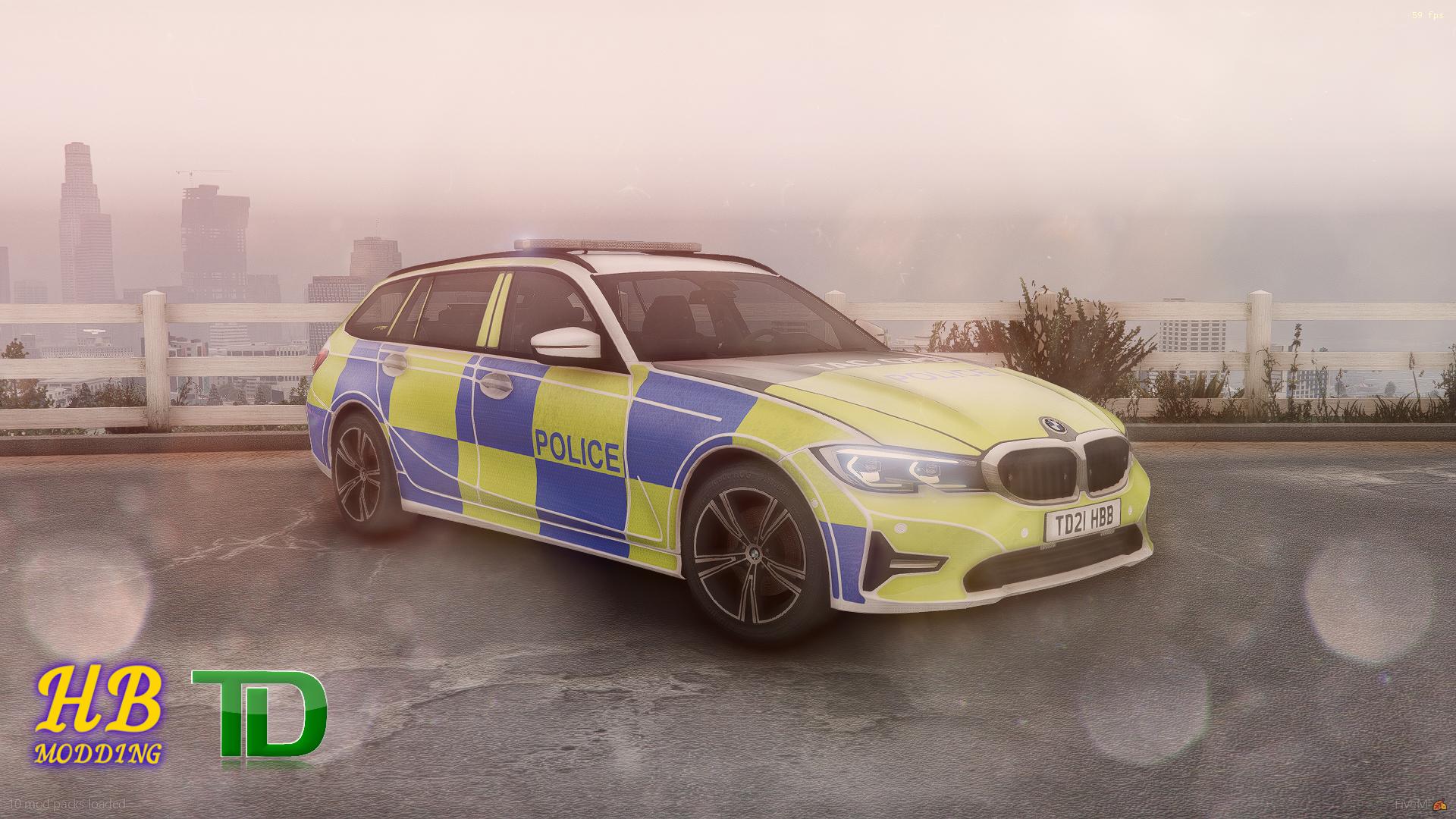 Union Mods - [ELS] BMW G21 2021 - Generic - Marked TacOps Traffic Car