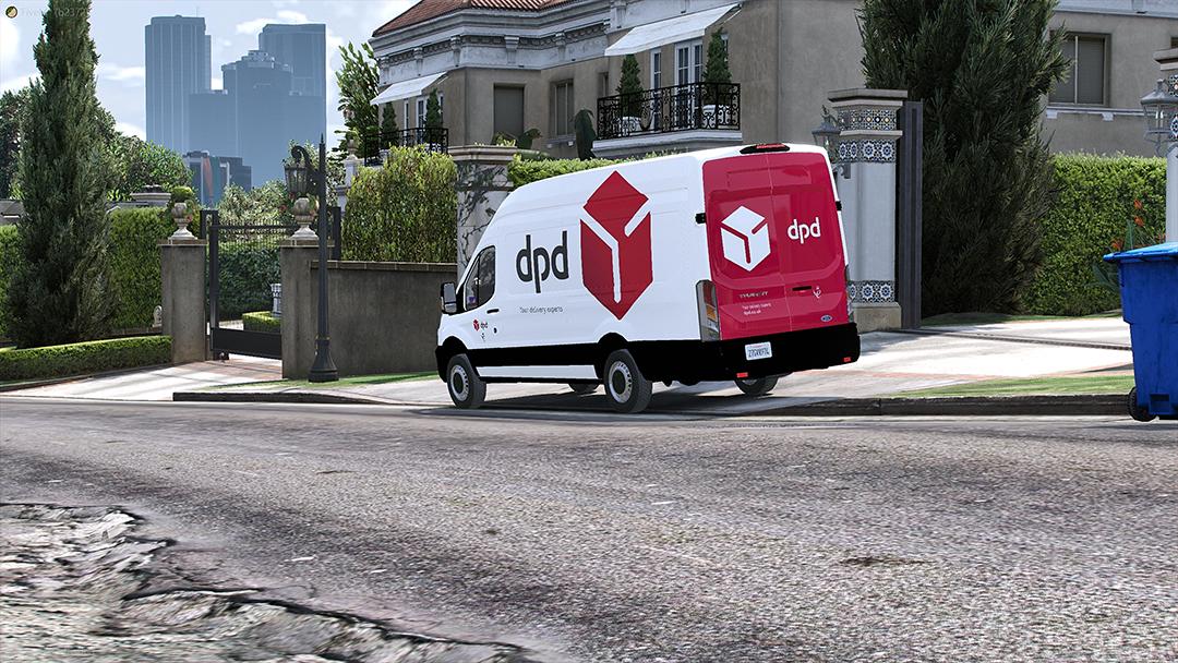 Union Mods - [SKIN] Ford Transit - DPD