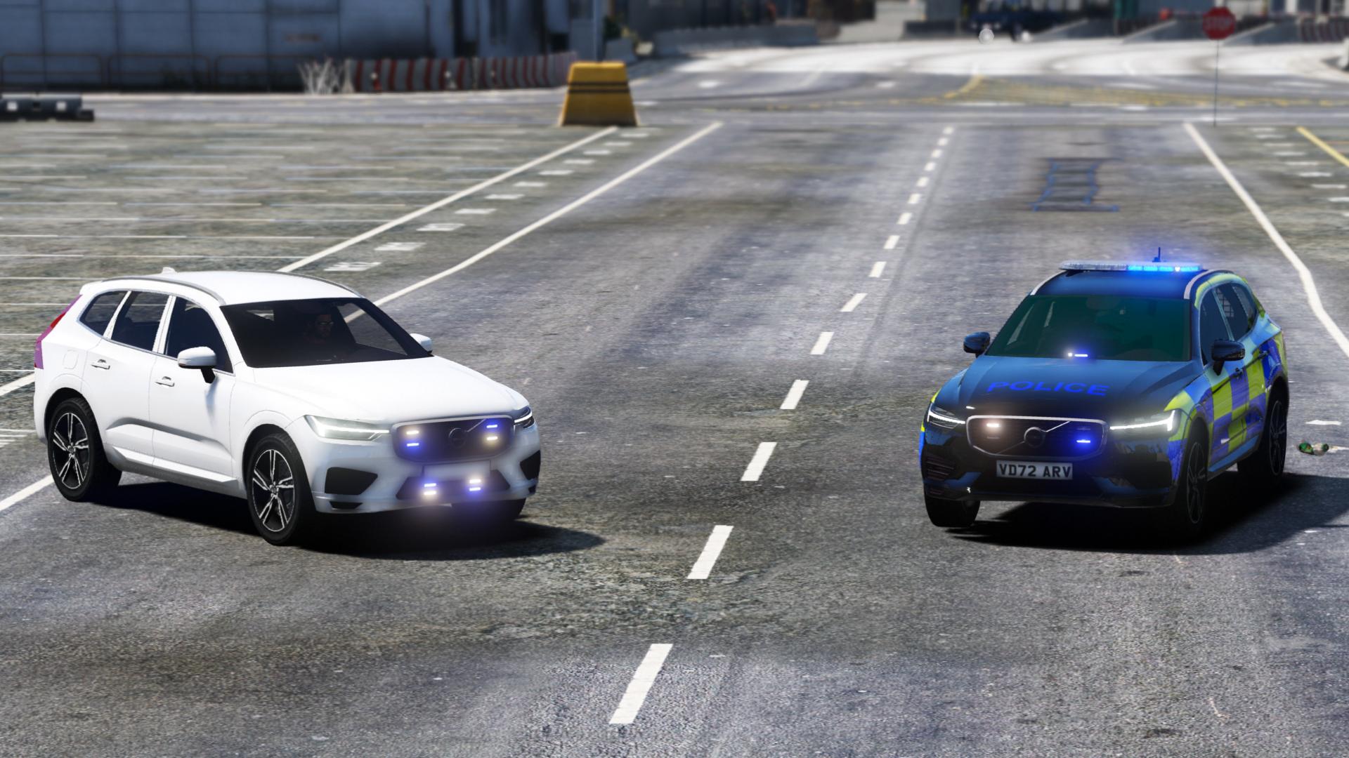 Union Mods - [ELS] Volvo XC60 2022 - Marked/Unmarked [Generic] - ARV Pack