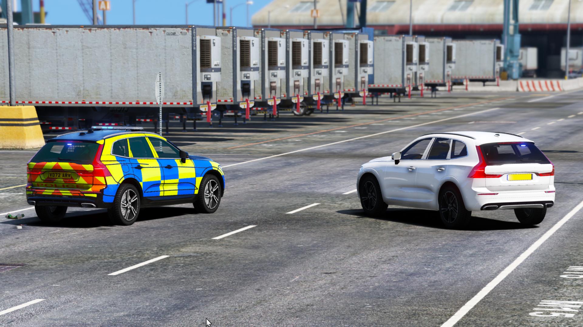 Union Mods - [ELS] Volvo XC60 2022 - Marked/Unmarked [Generic] - ARV Pack