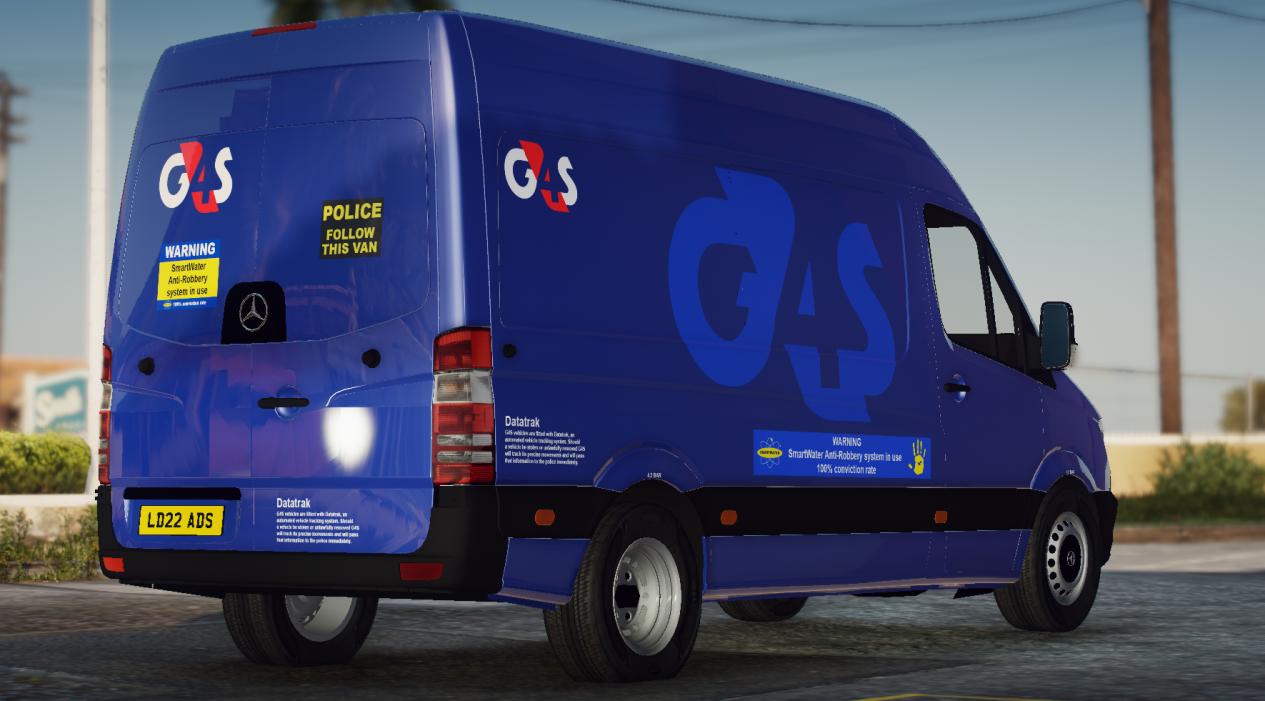 Union Mods - G4S Mercedes Sprinter Van Pack