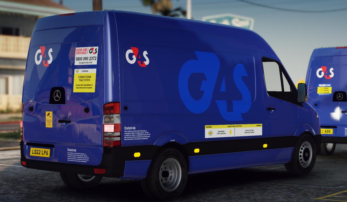 Union Mods - G4S Mercedes Sprinter Van Pack