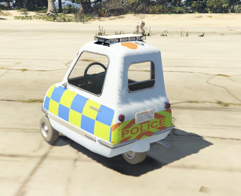 Union Mods - [SKIN][Fictional] Peel P50 - Police
