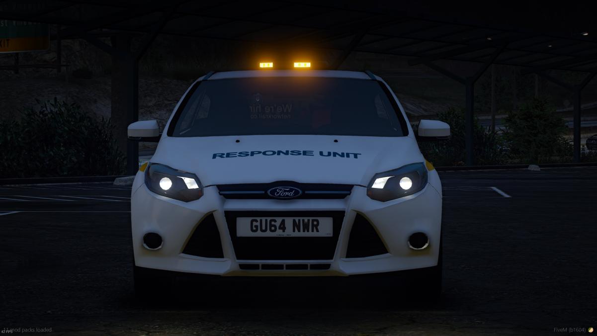 Union Mods - 2014 Ford Focus - Network Rail Response Car