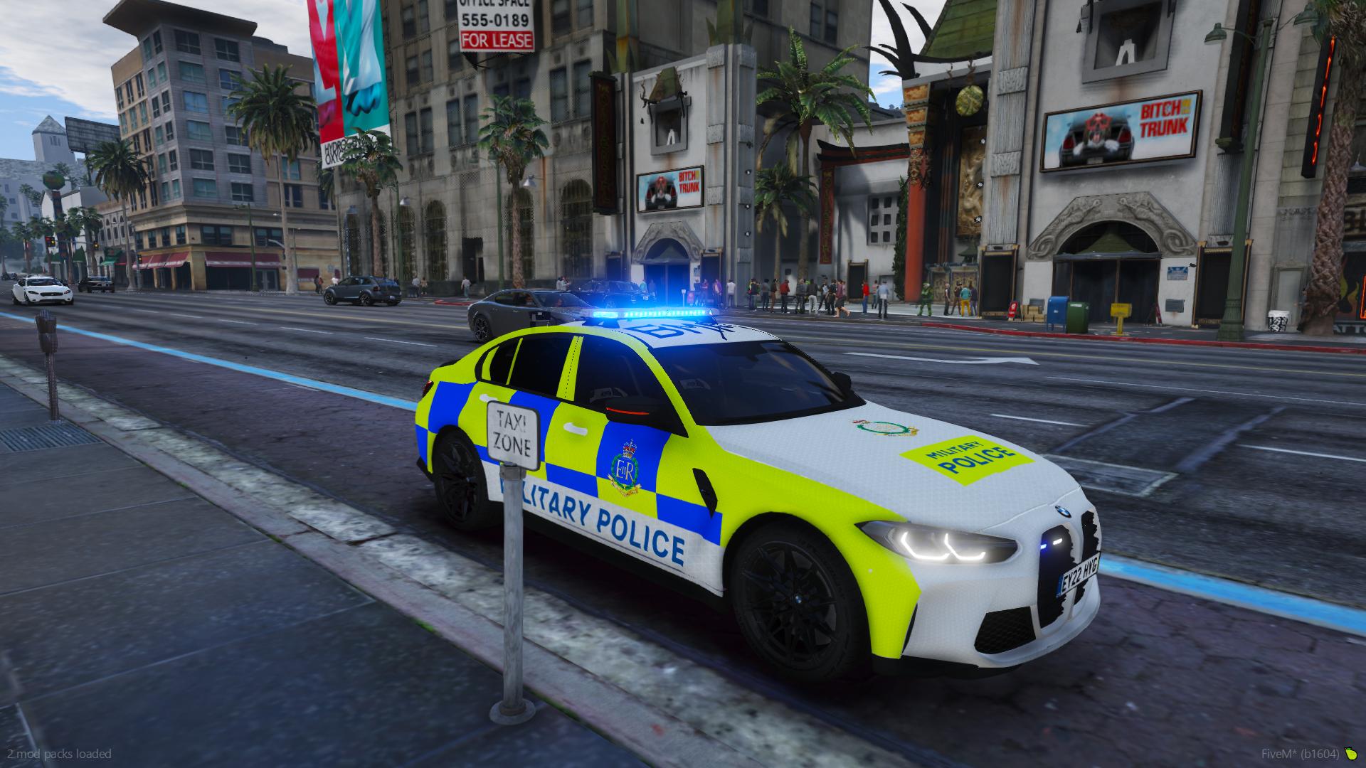 Union Mods - [SKIN] 2022 Police BMW M3 G80 Military Police Livery