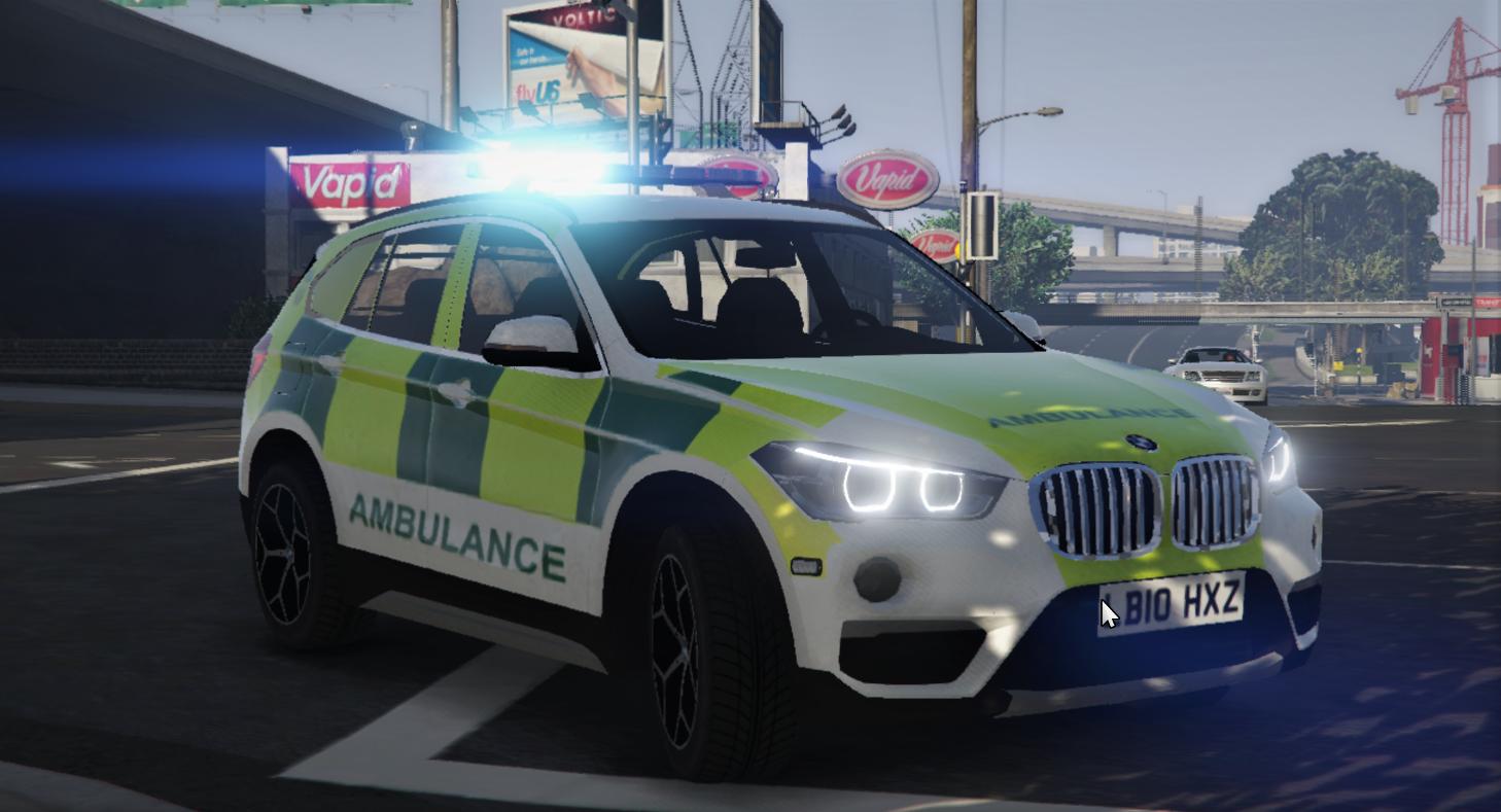 Union Mods - [ELS] LAS/Generic BMW X1 Emergency Response Vehicle