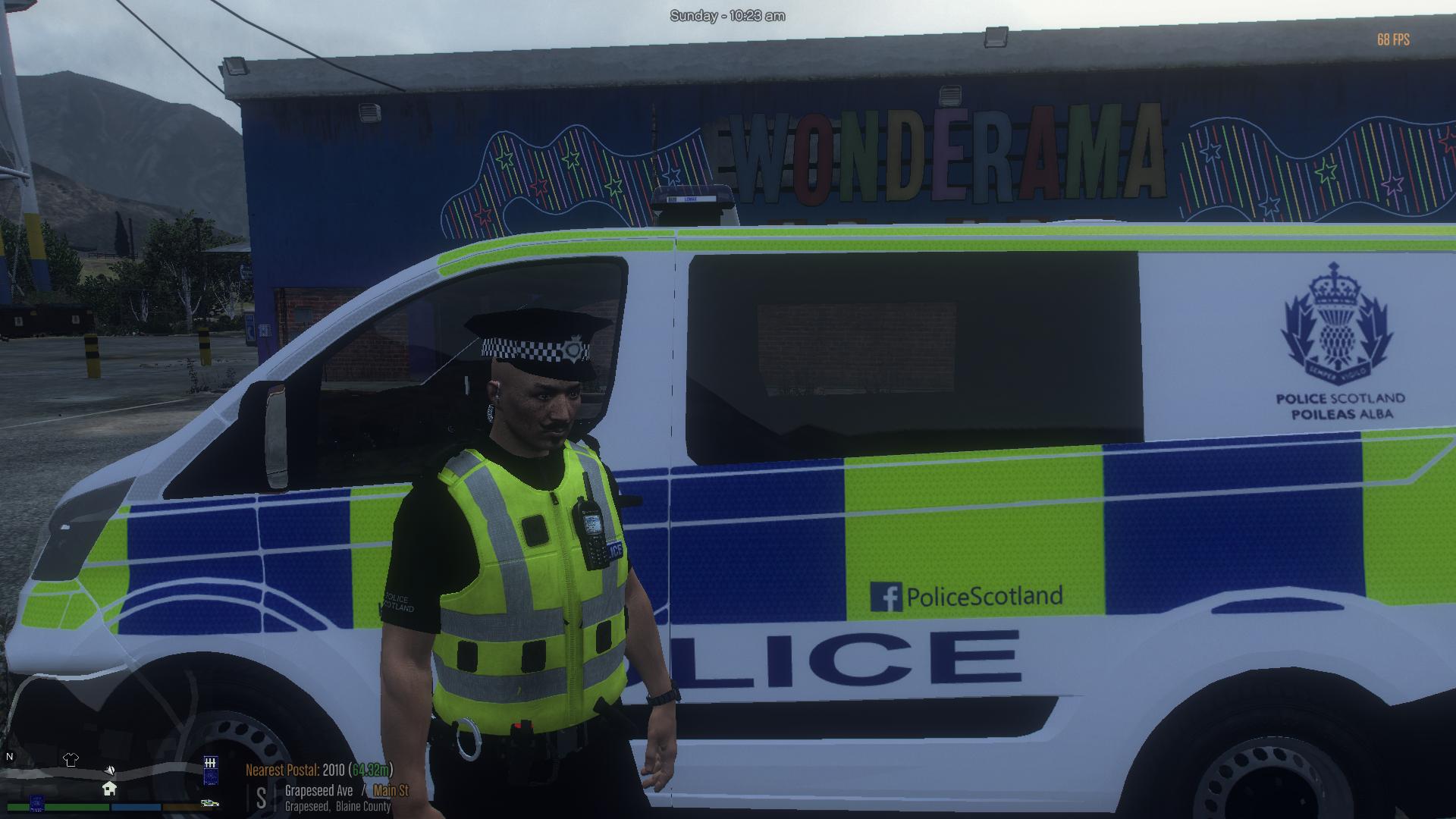Union Mods - [EUP] Police Scotland Zip Top