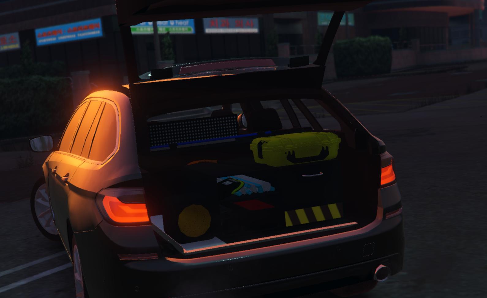 Union Mods - [ELS] 2018 BMW 530d G31 Unmarked Traffic Car