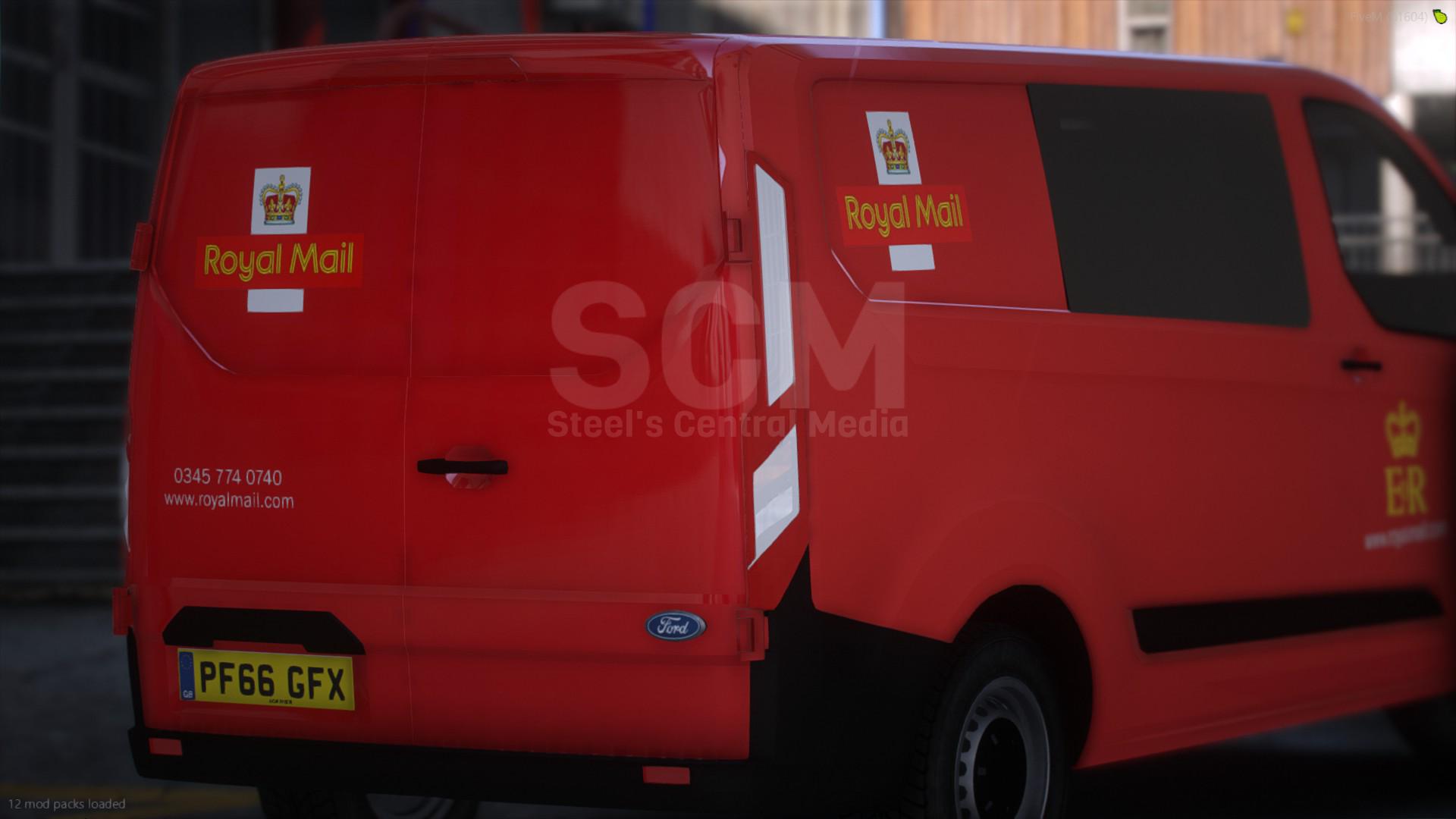 Union Mods - Royal Mail - Ford Transit Custom 2018