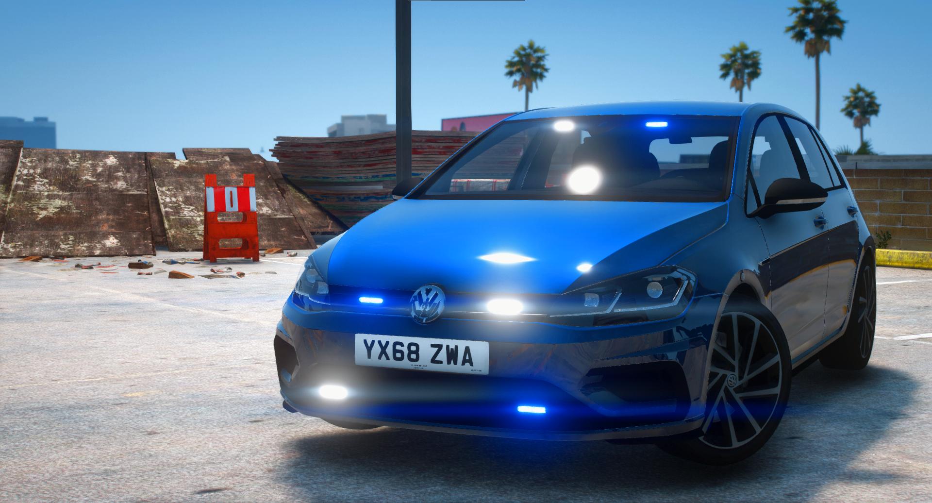 Union Mods - [ELS] Unmarked Golf R 7.5 Roads Crime Team - Generic