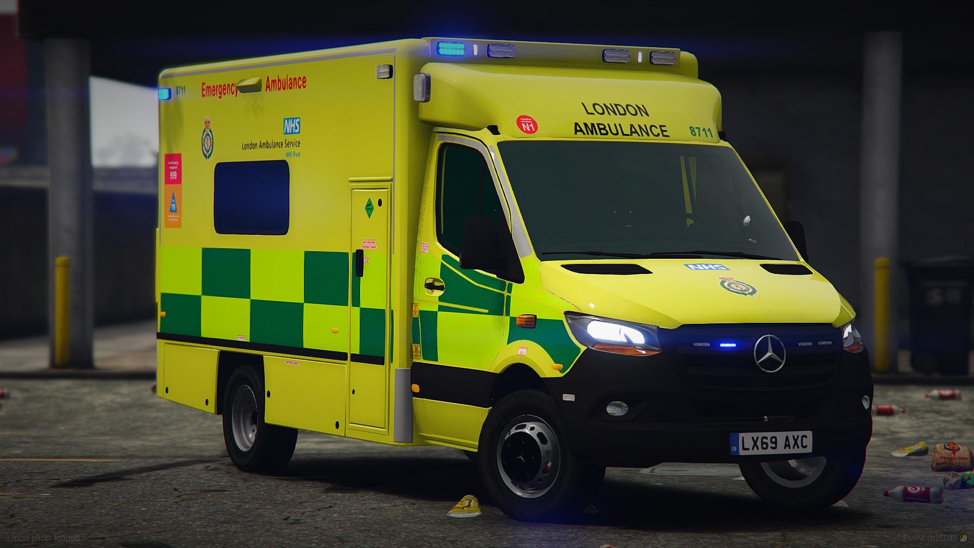 Union Mods - [ELS] 2020 Mercedes Sprinter - London Ambulance Service ...