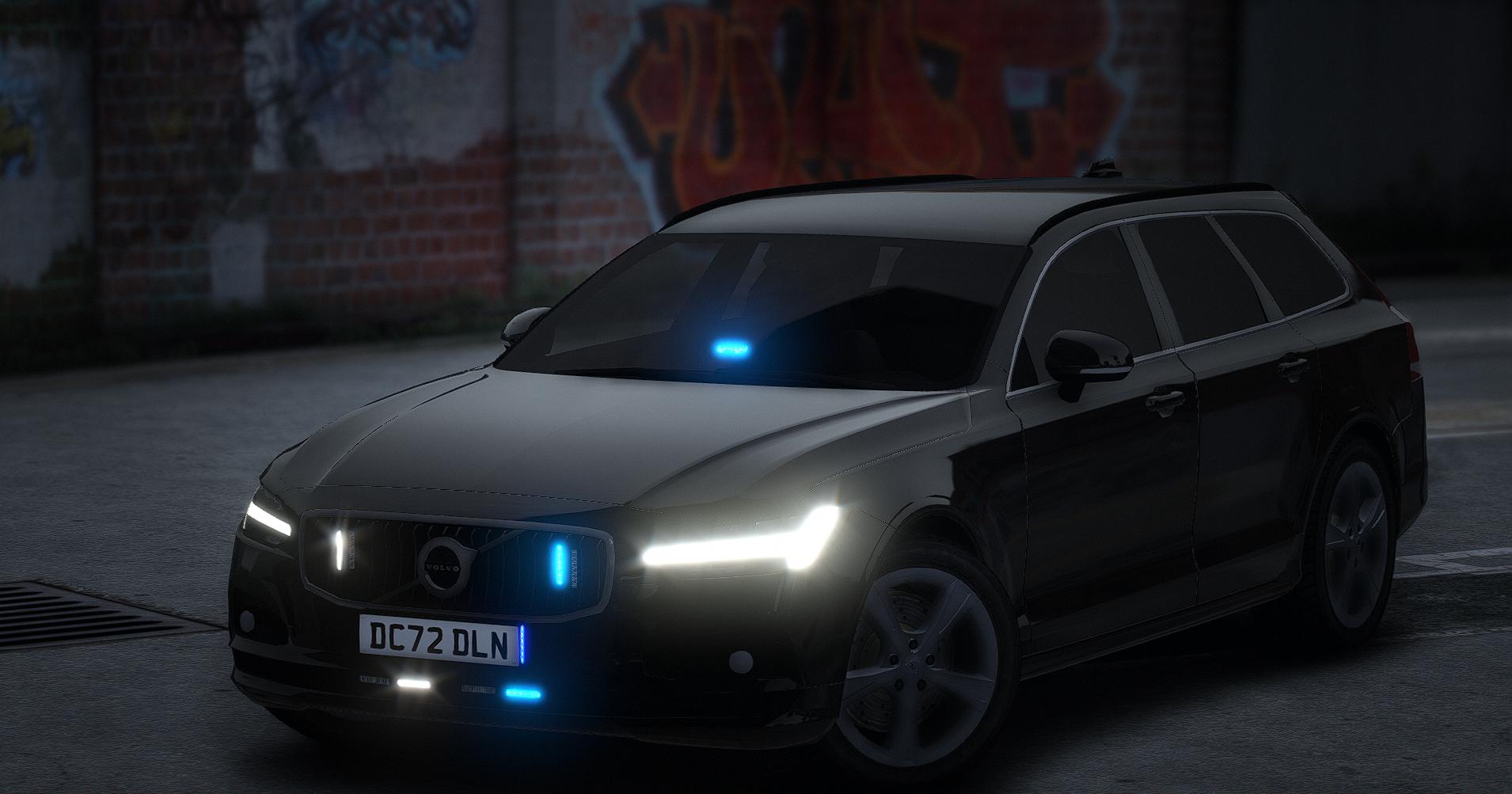 Union Mods - [ELS] Volvo V90 2022 - Fictional - Unmarked Traffic Car