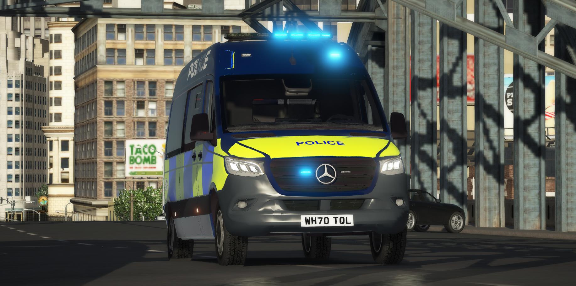 Union Mods - [ELS] 2020 Mercedes Sprinter Public Order Van / Patrol Van