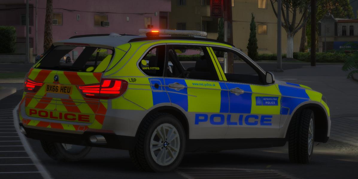 Union Mods - [ELS] 2016 BMW X5 F15 Metropolitain Police ARV