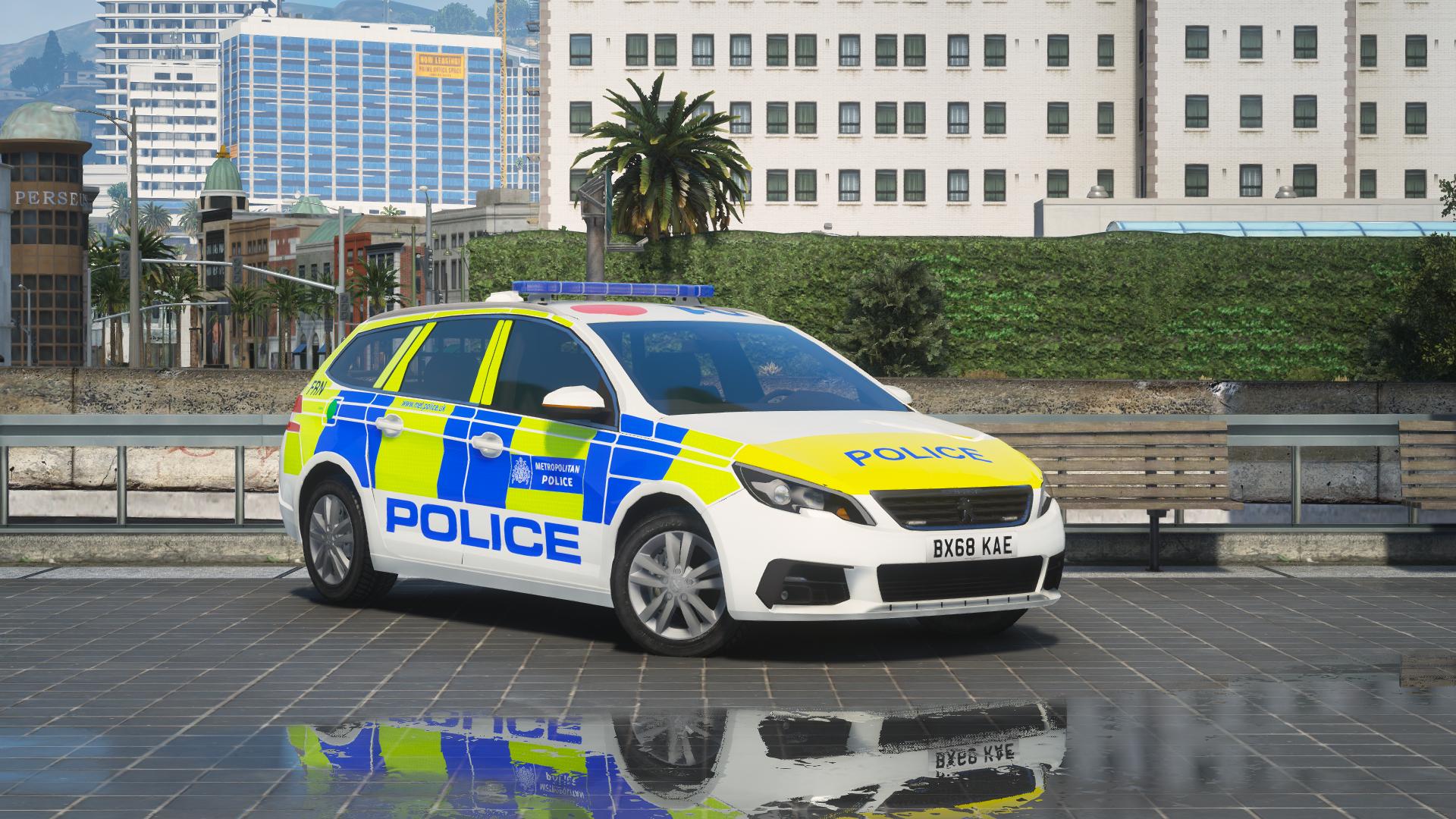 Union Mods - METROPOLITAN POLICE PEUGEOT 308 SW INCIDENT RESPONSE ...
