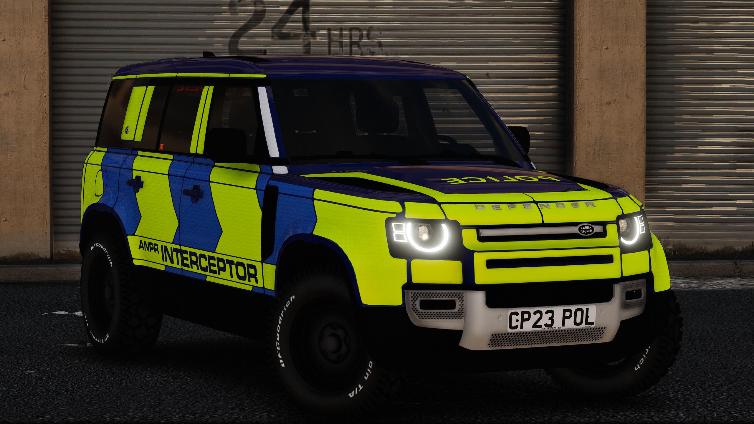 Union Mods - [SKIN] 2023 Land Rover Defender 110 | Police | ANPR ...