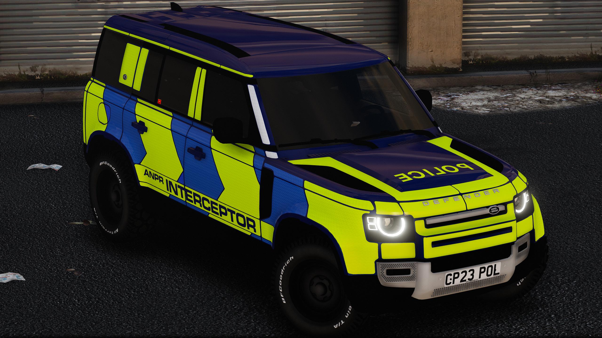 Union Mods - [SKIN] 2023 Land Rover Defender 110 | Police | ANPR ...