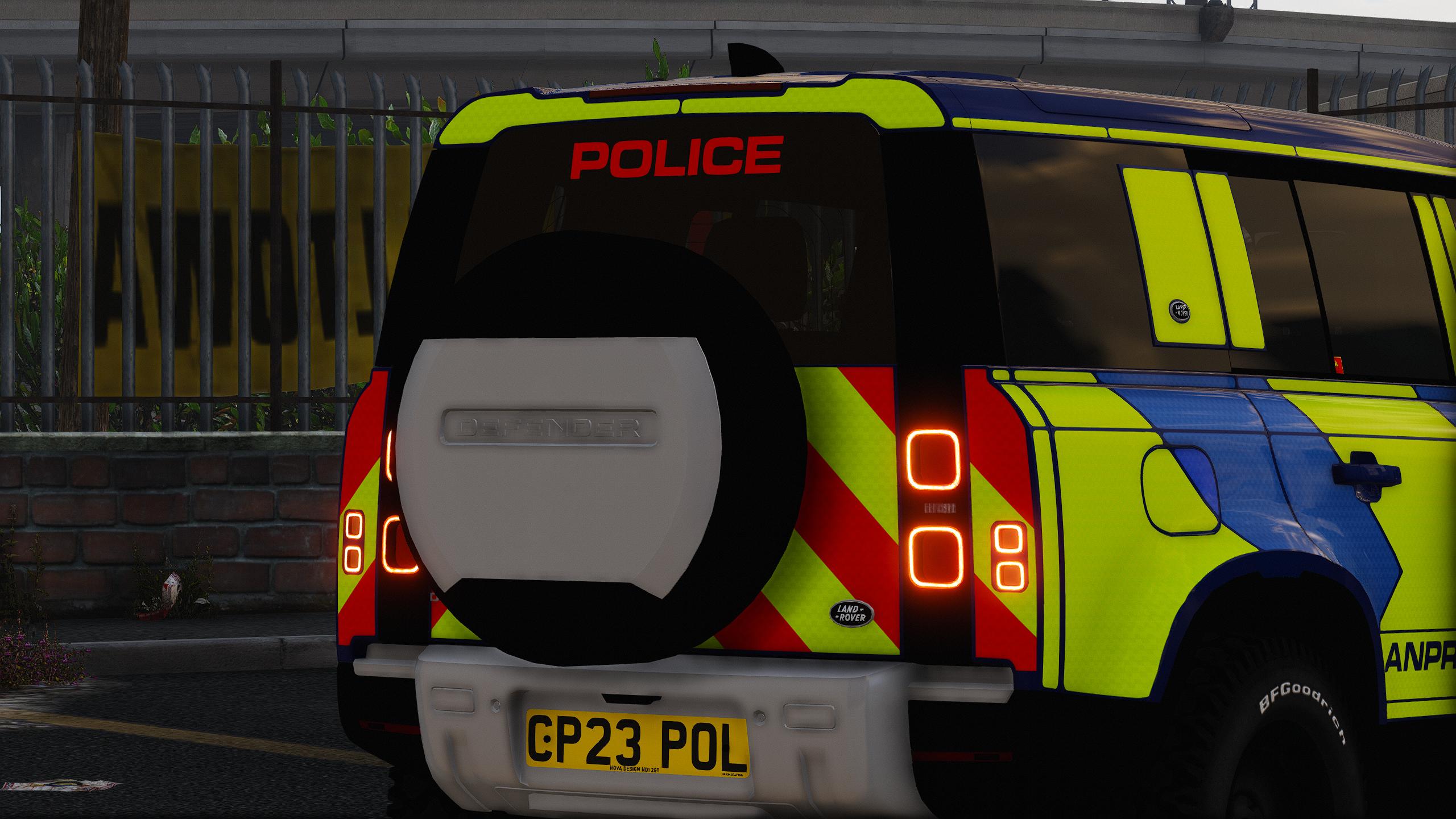 Union Mods - [SKIN] 2023 Land Rover Defender 110 | Police | ANPR ...