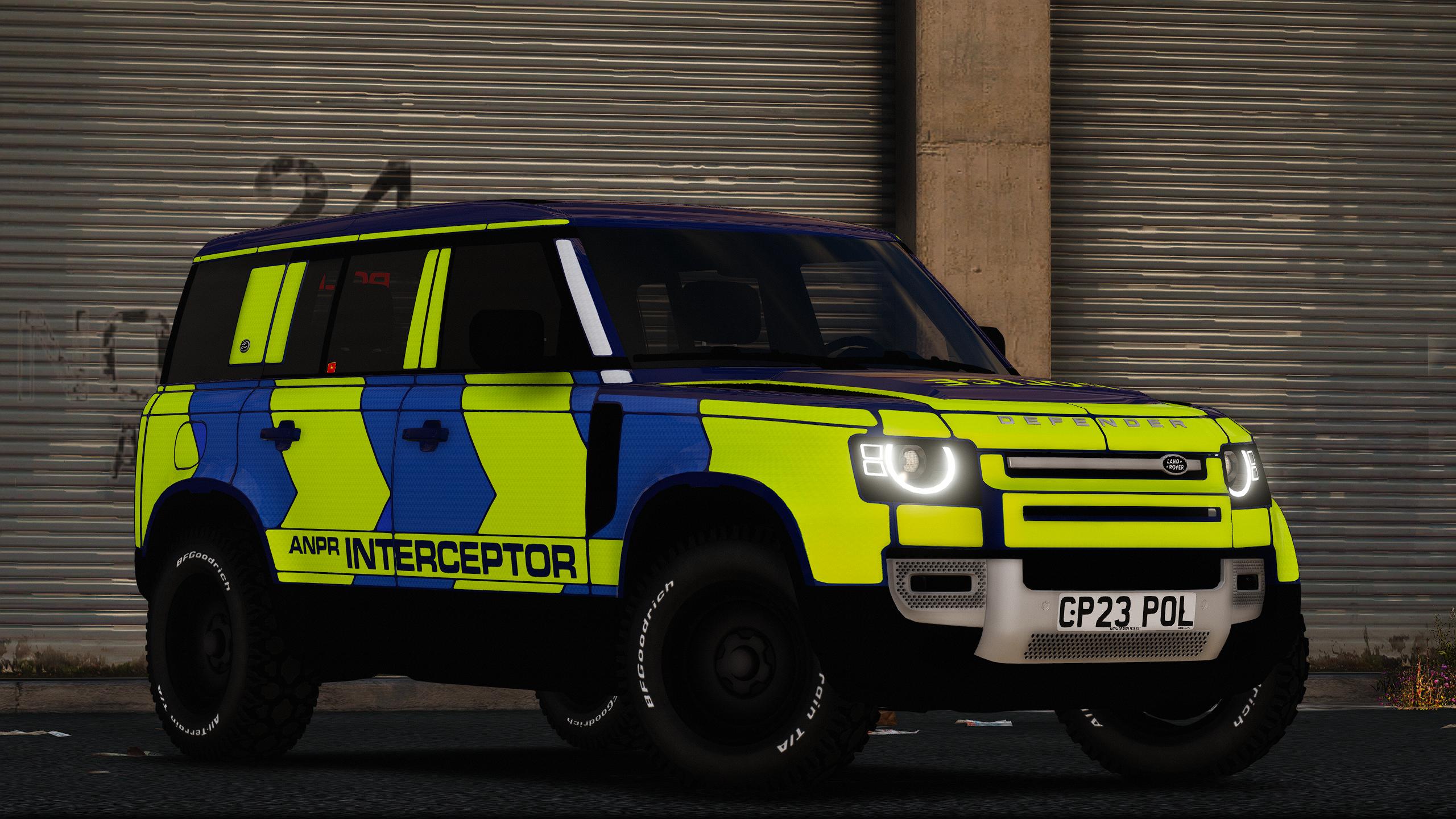 Union Mods - [SKIN] 2023 Land Rover Defender 110 | Police | ANPR ...