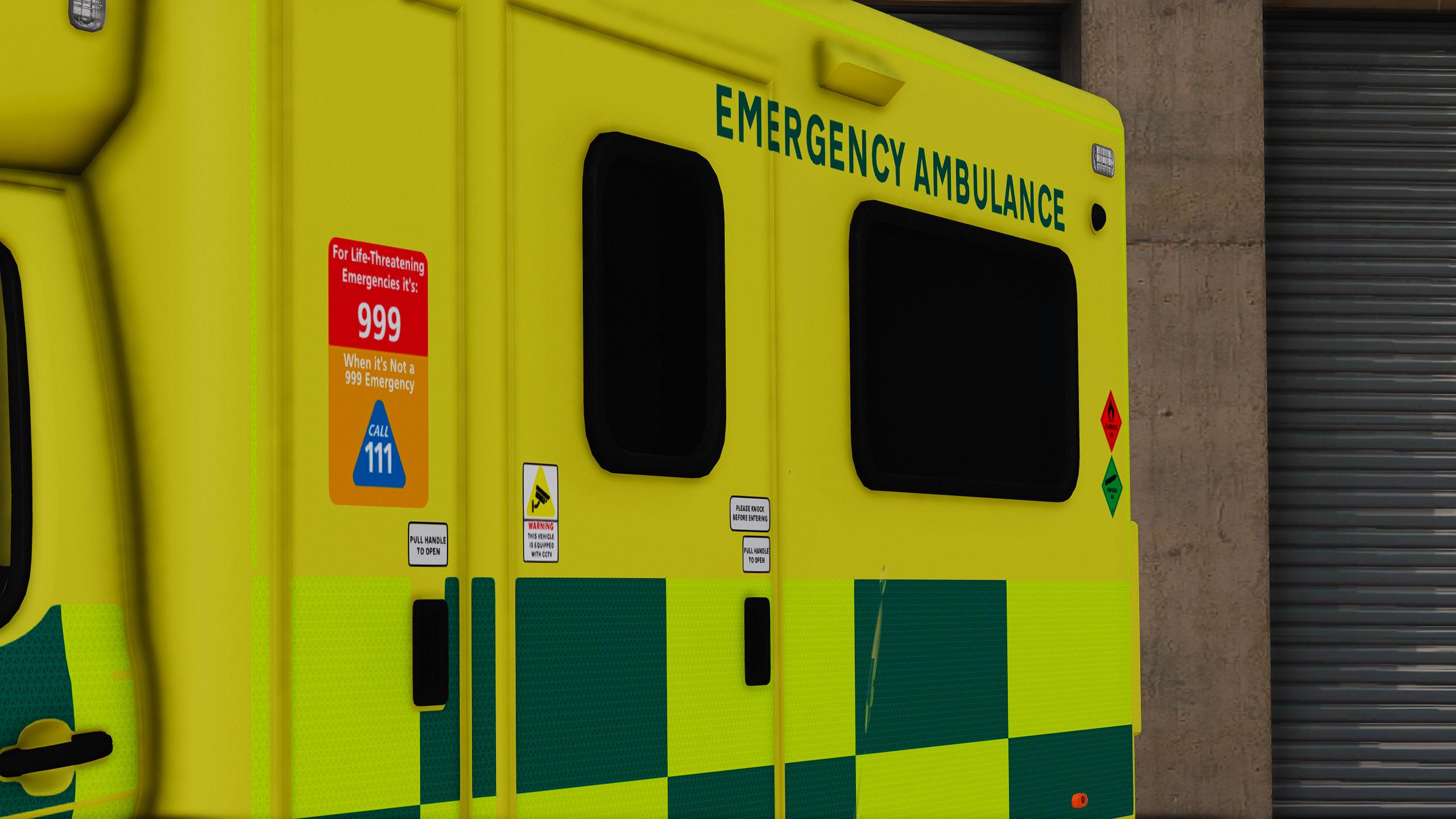 Union Mods - [SKIN] Generic 2023 Ford Transit Box Ambulance | Ambulance ...