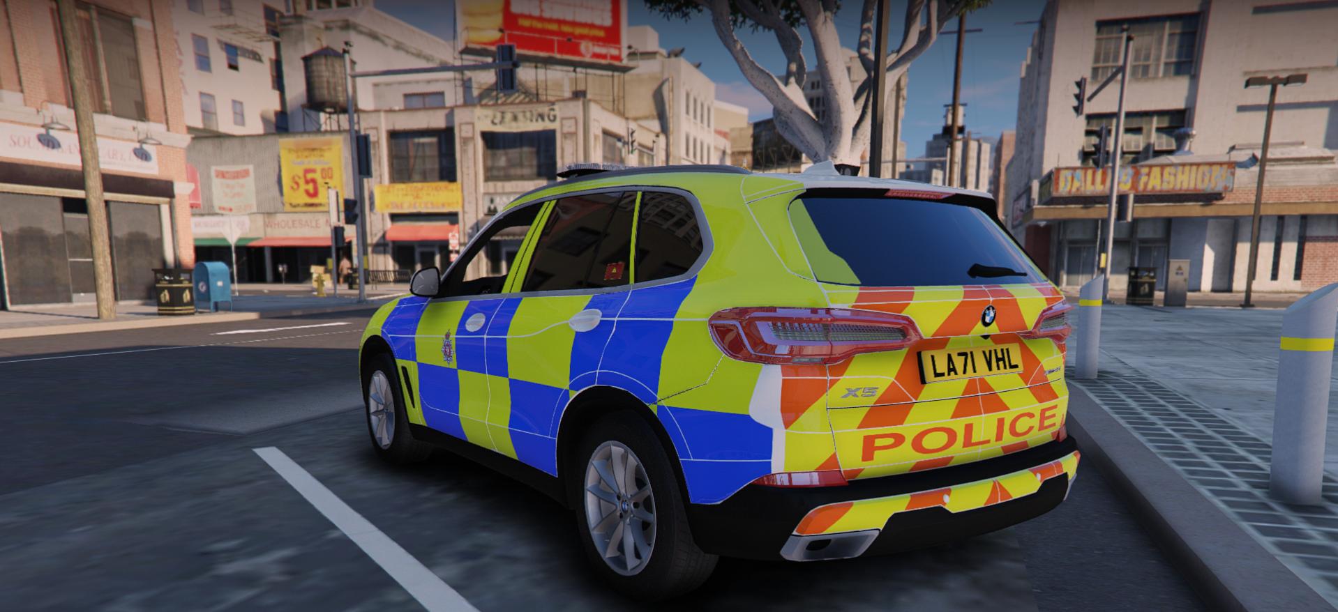 Union Mods - [Livery] BMW X5 2021 - Derbyshire – ARV