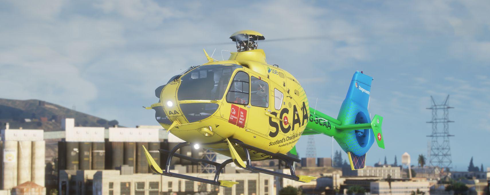 Union Mods - Airbus Helicopters EUROCOPTER EC-135 FIVEM READY