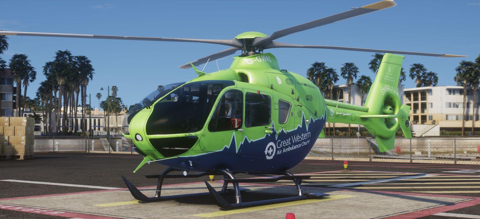 Union Mods - Airbus Helicopters EUROCOPTER EC-135 FIVEM READY