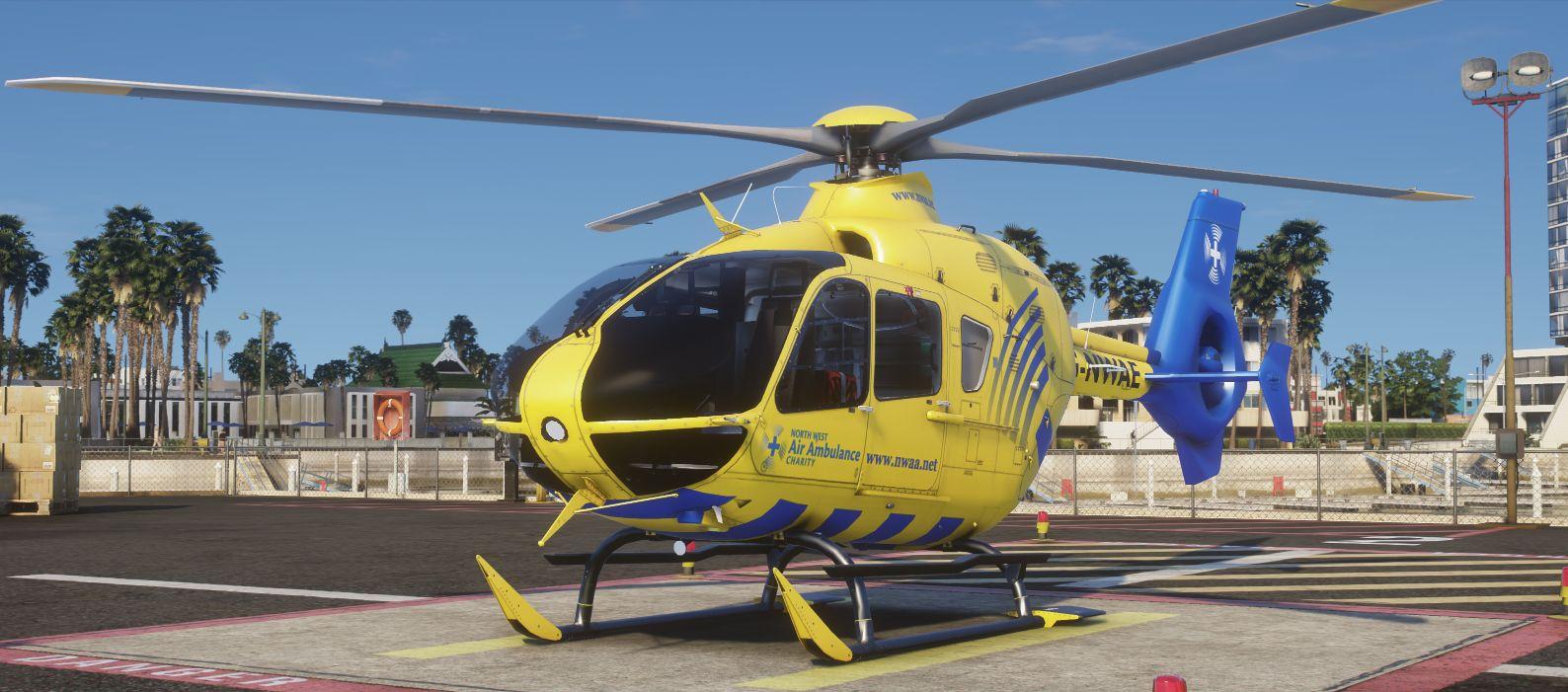 Union Mods - Airbus Helicopters EUROCOPTER EC-135 FIVEM READY