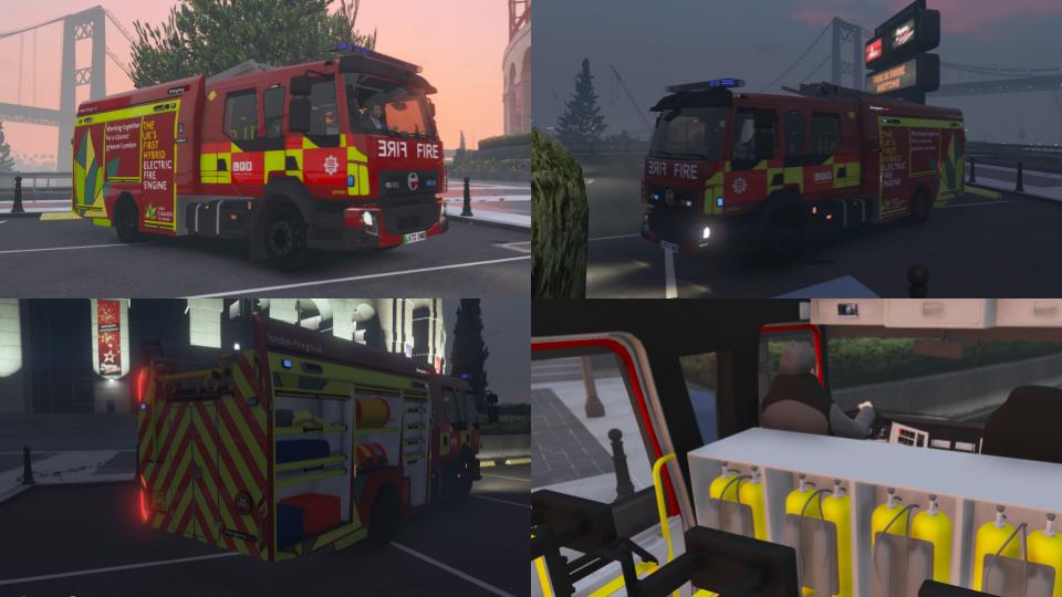 Union Mods - [ELS] [SP] [FiveM] Volvo FL London Fire Brigade ZEPA Fire ...