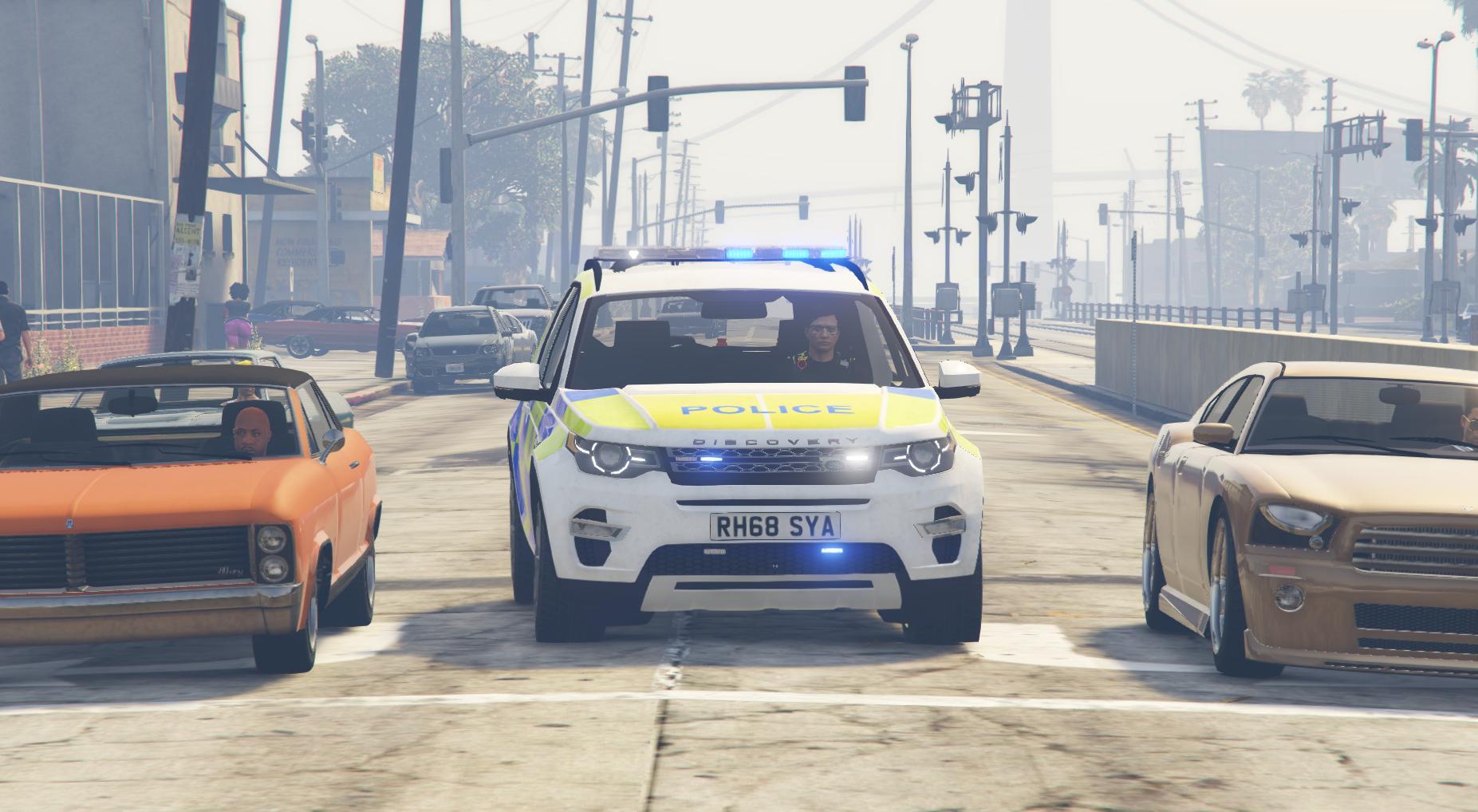 Union Mods - British Transport Police 2018 Land Rover Discovery