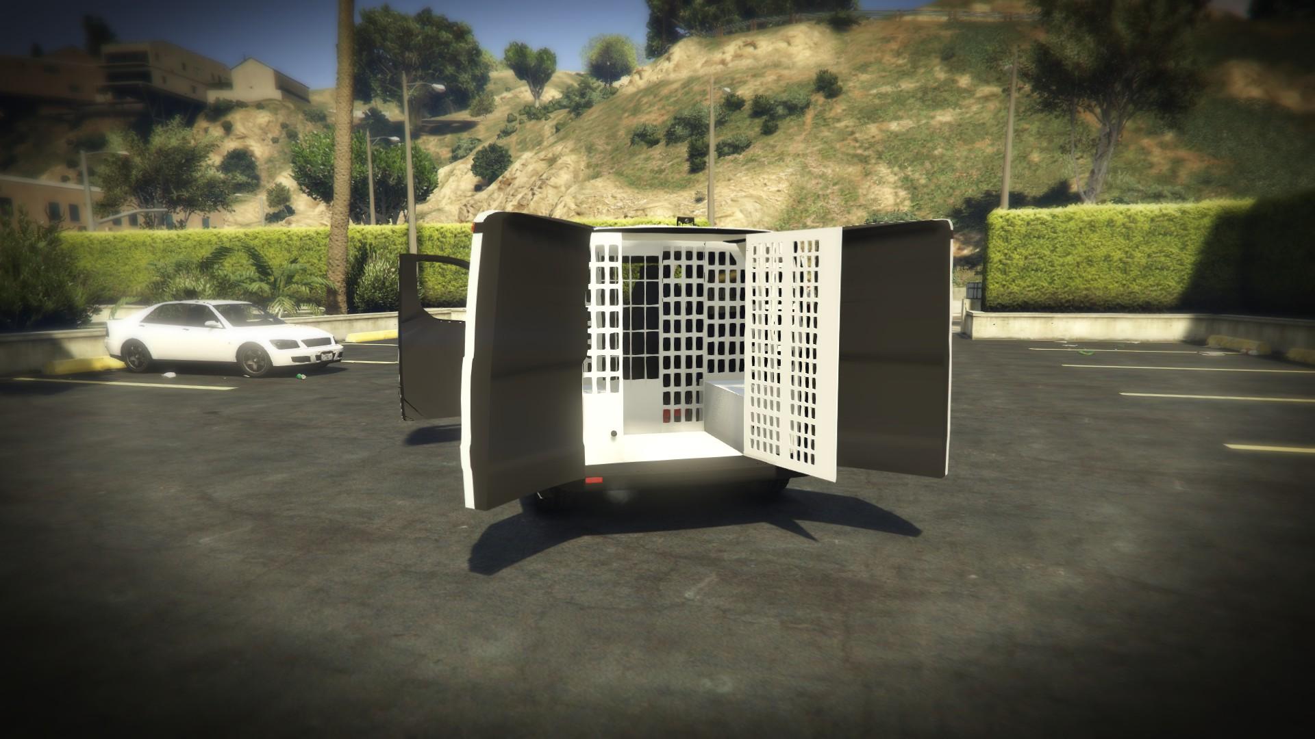 Union Mods - South wales police transport van