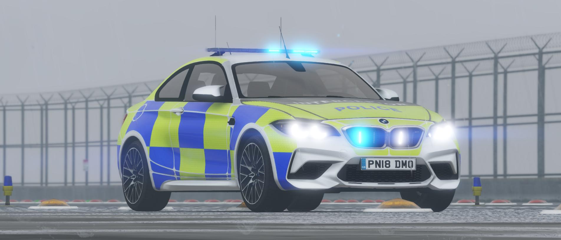 Union Mods - BMW M2 Generic Police [Remastered] [4K]