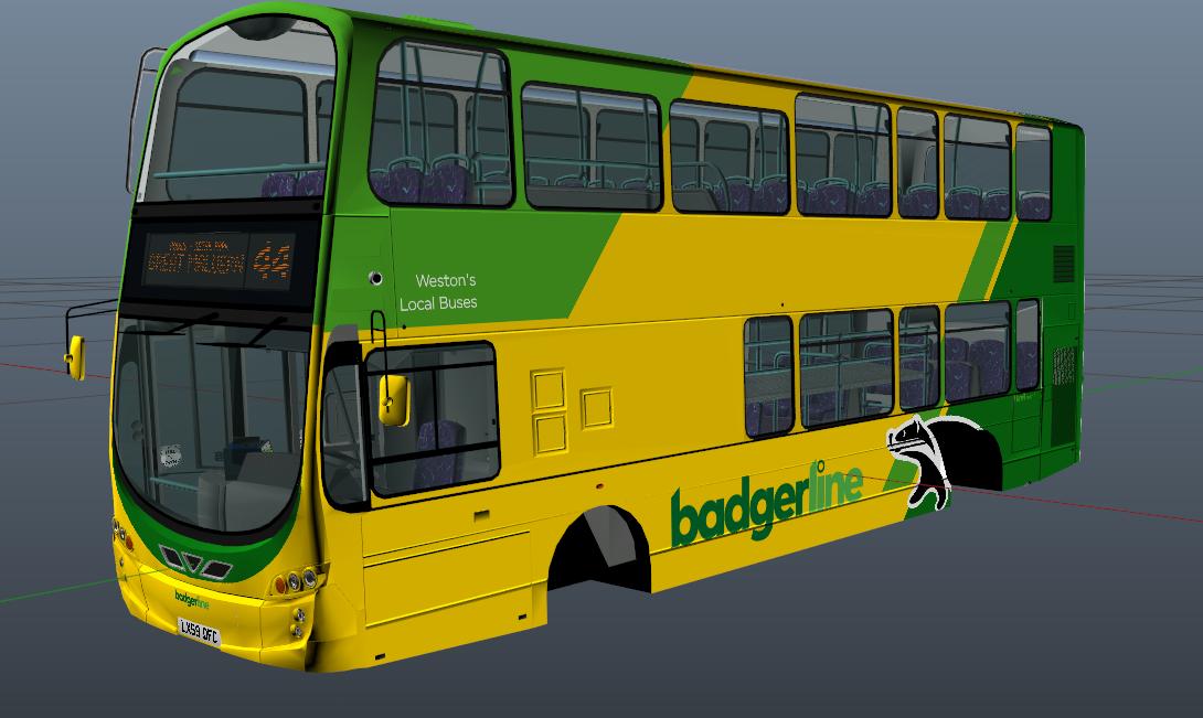 Union Mods - First Bus repaints for Wright Gemini 2 (Refined)