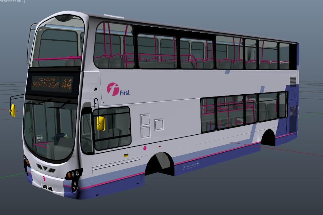 Union Mods - First Bus repaints for Wright Gemini 2 (Refined)