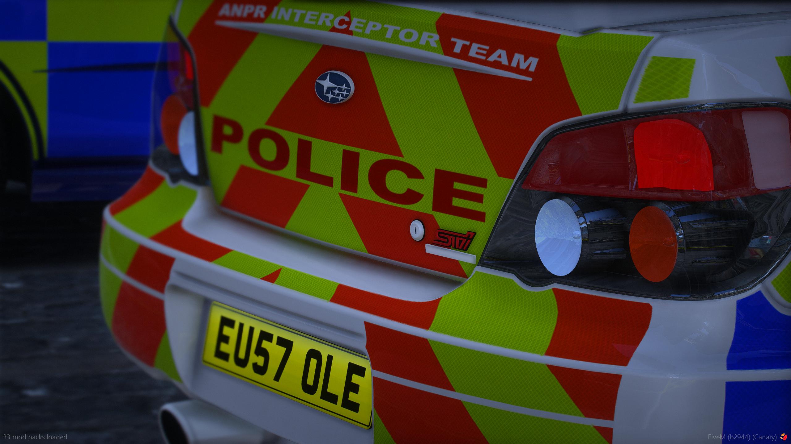 Union Mods - 2006-2008 Essex Police Subaru WRX STI [ELS]